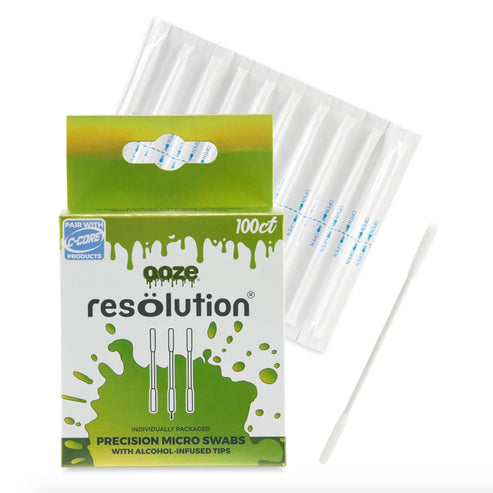 Ooze Resolution Cotton Swabs - 100ct - Everything 420