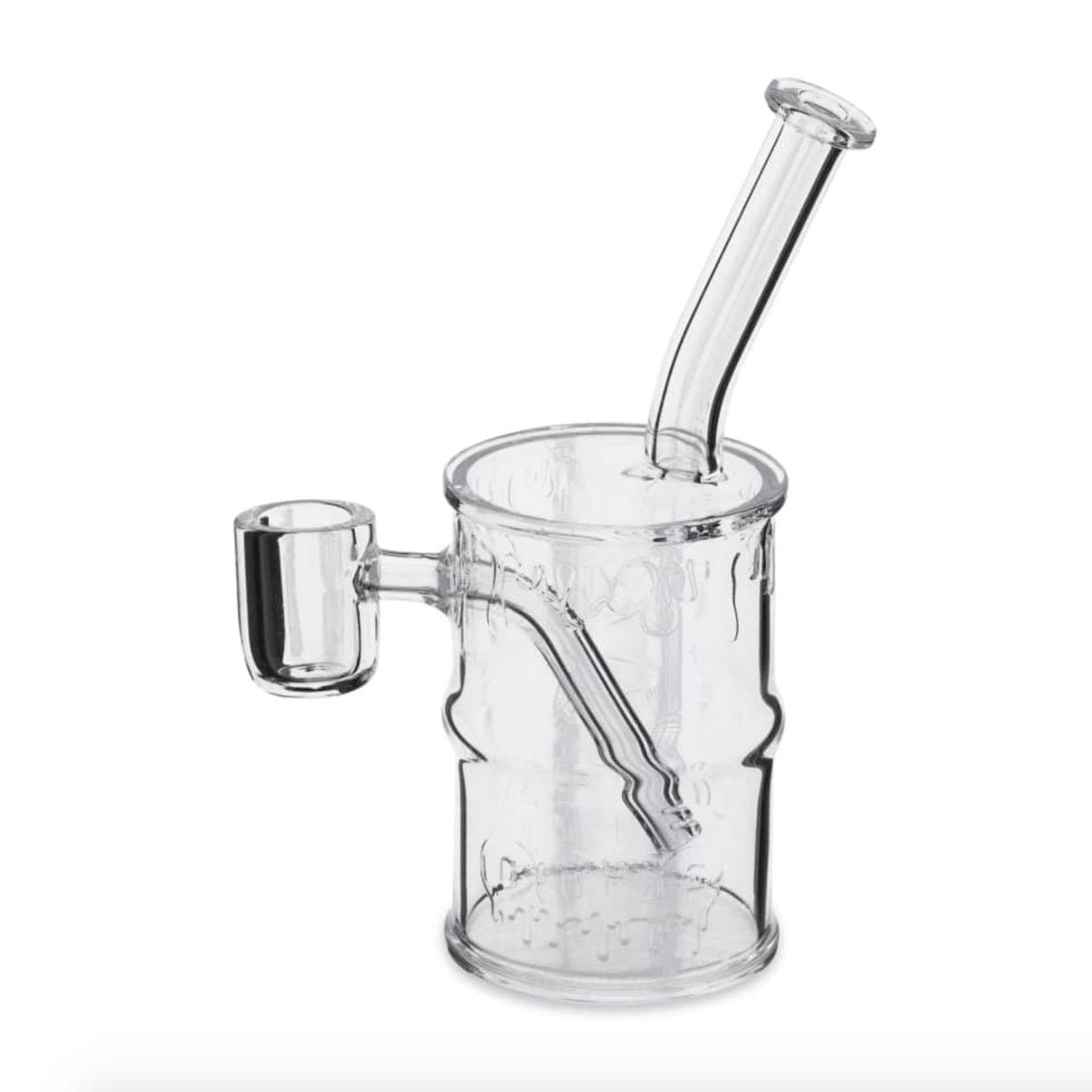 Ooze Toxic Barrel Quartz Dab Rig - 6in - Everything 420