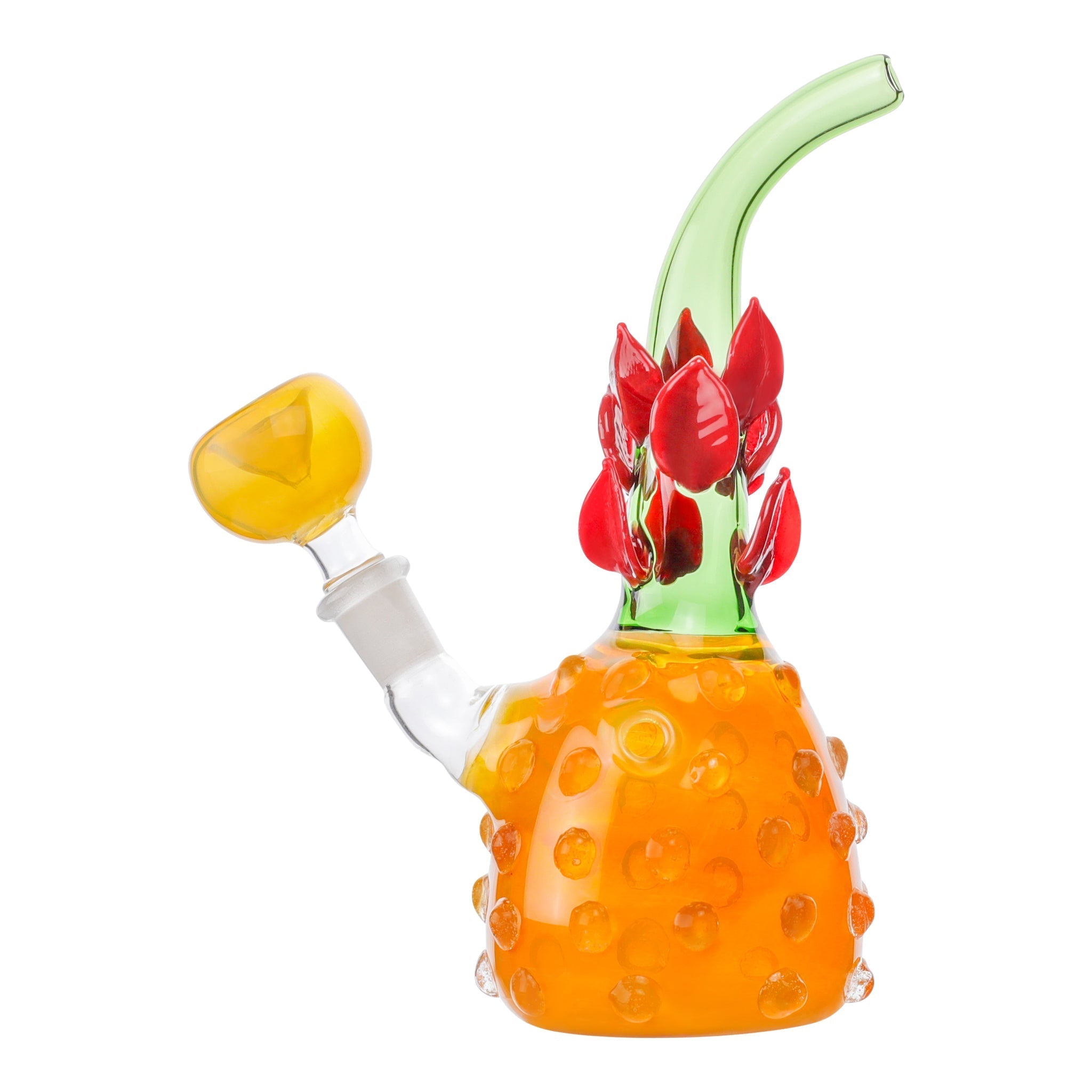 Pineapple Flower Pipe - 8in - Everything 420
