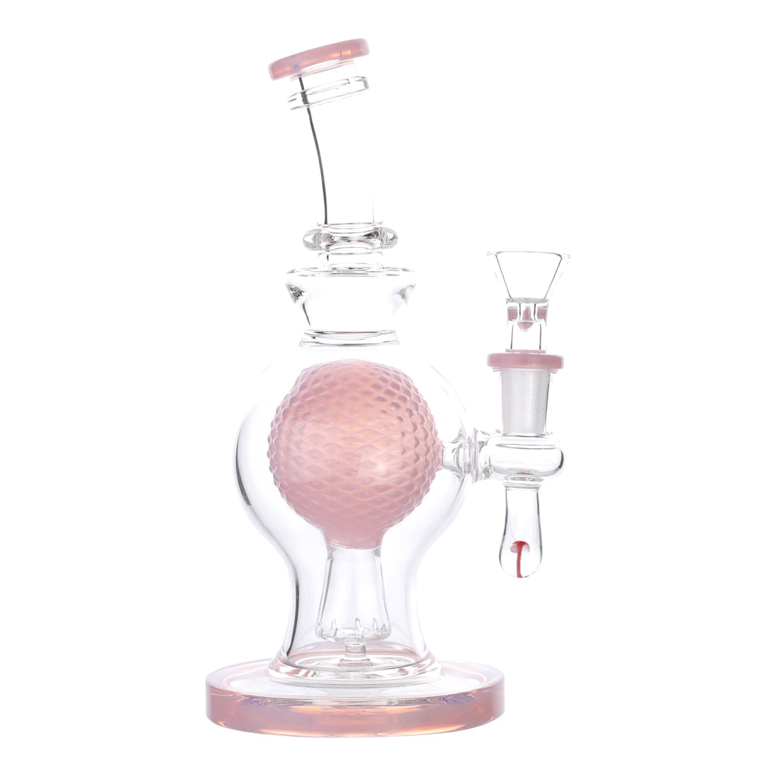 Pink Atmos-Sphere Bong - 8in - Everything 420