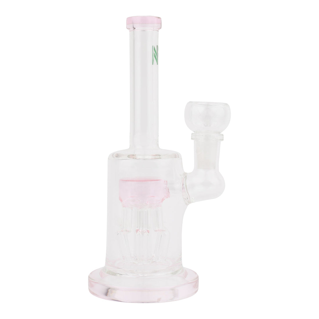 Pink Jelly Fish Chamber Bong - 7in - Everything 420