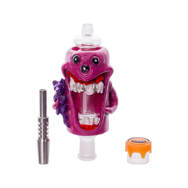Pink Maniac Monster Nector Collector - 8in - Everything 420