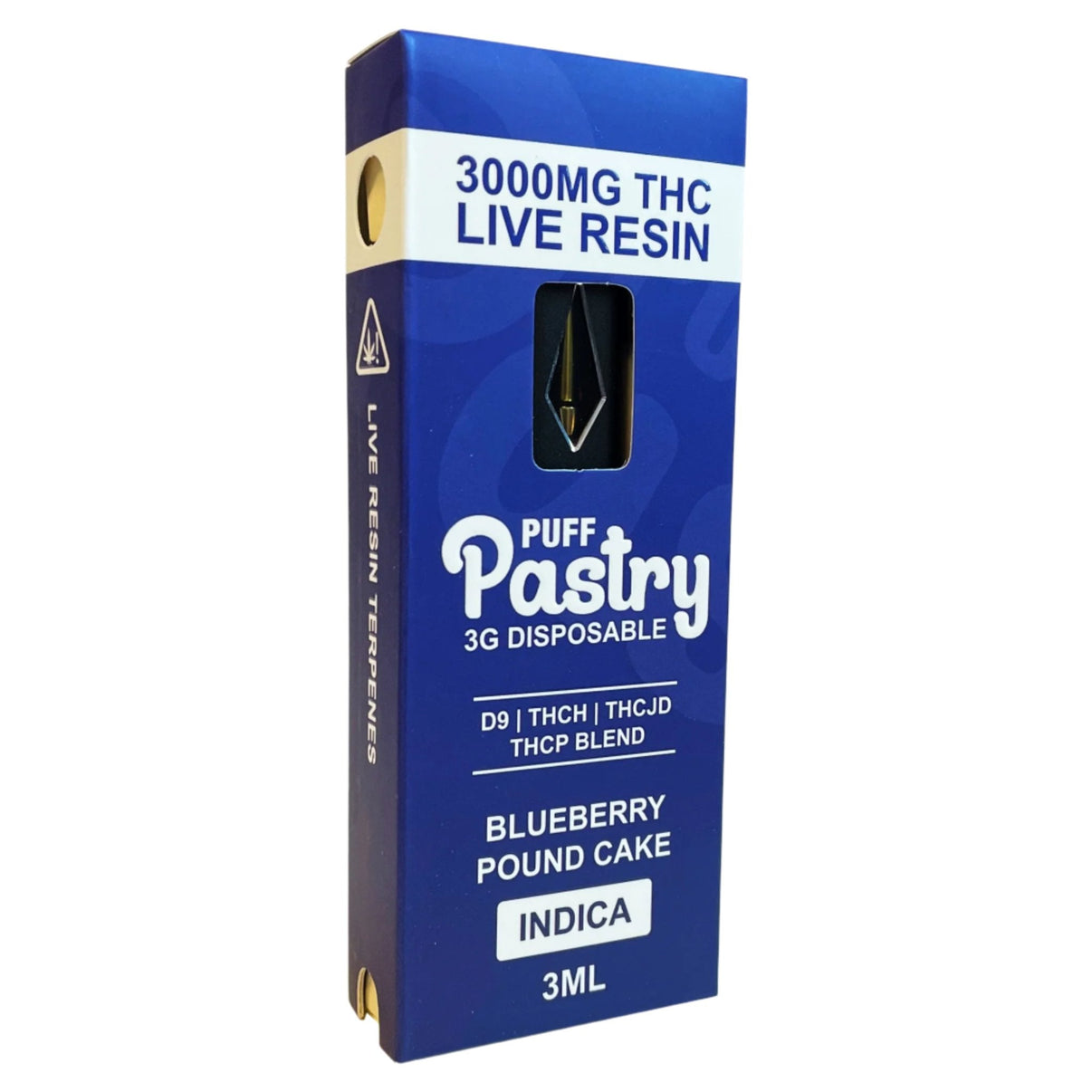 Puff Pastry THC Live Resin Blend Vaporizer - 3000mg - Everything 420