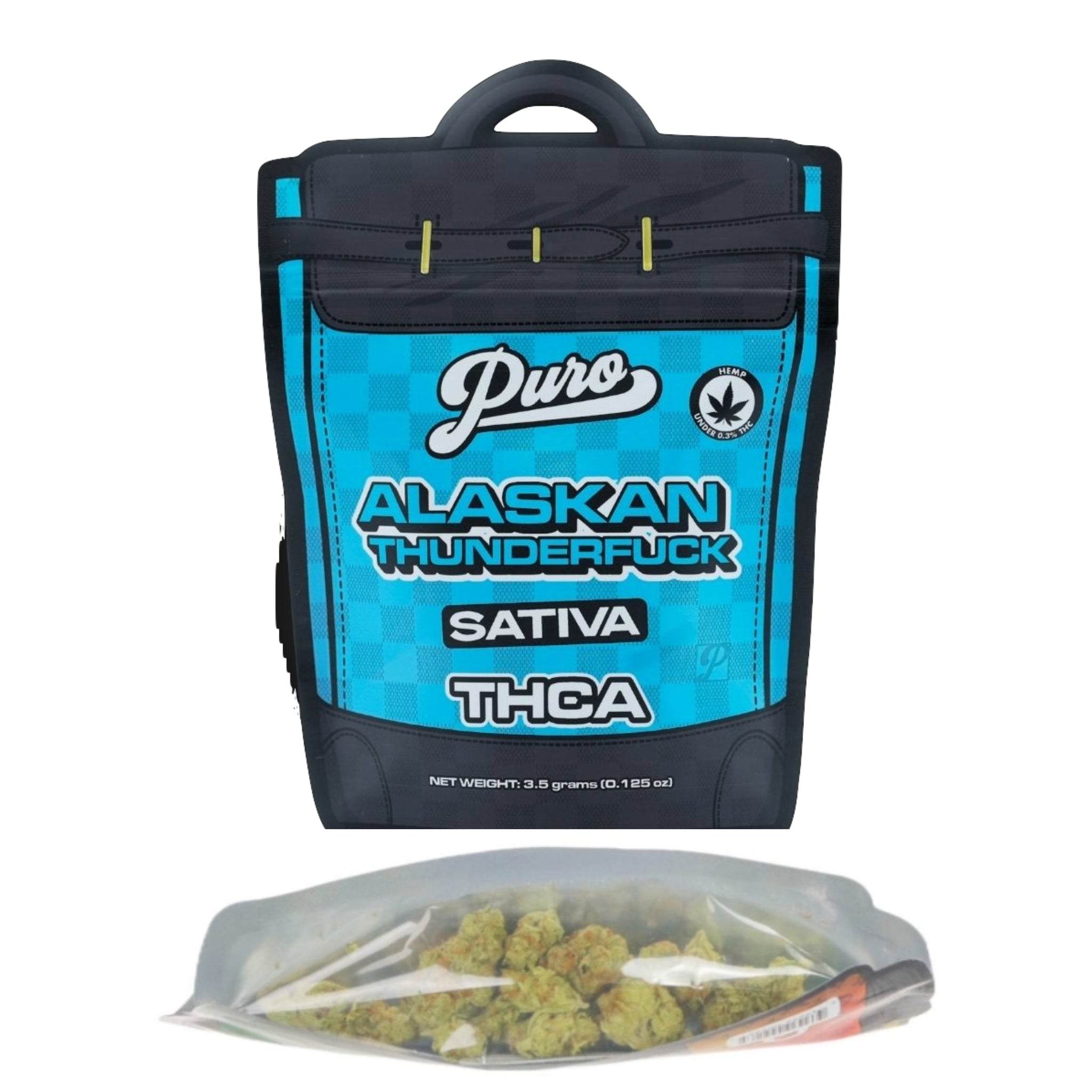 Puro Alaskan Thunder F*** Gold Line THC-A Flower - Everything 420