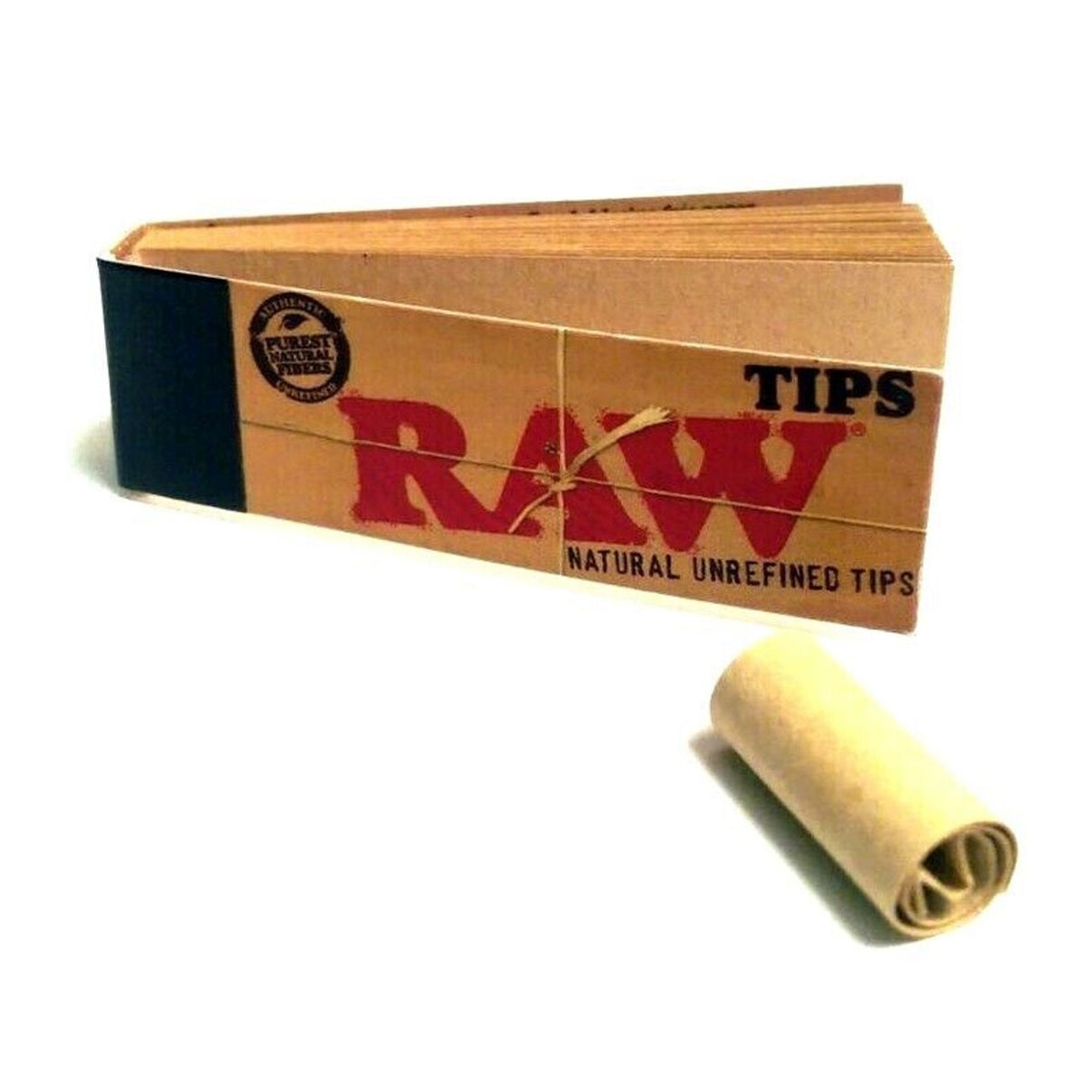 RAW Natural Unrefined Tips - 50ct - Everything 420
