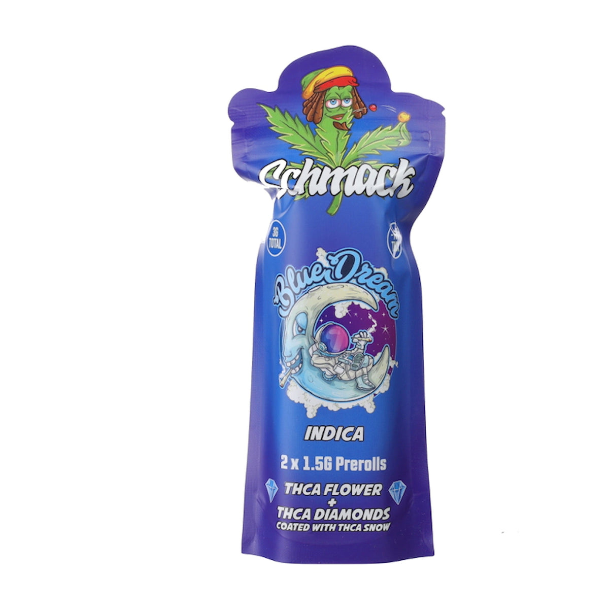 Schmack Snow Cone THC-A Pre-Rolls - 2ct - Everything 420