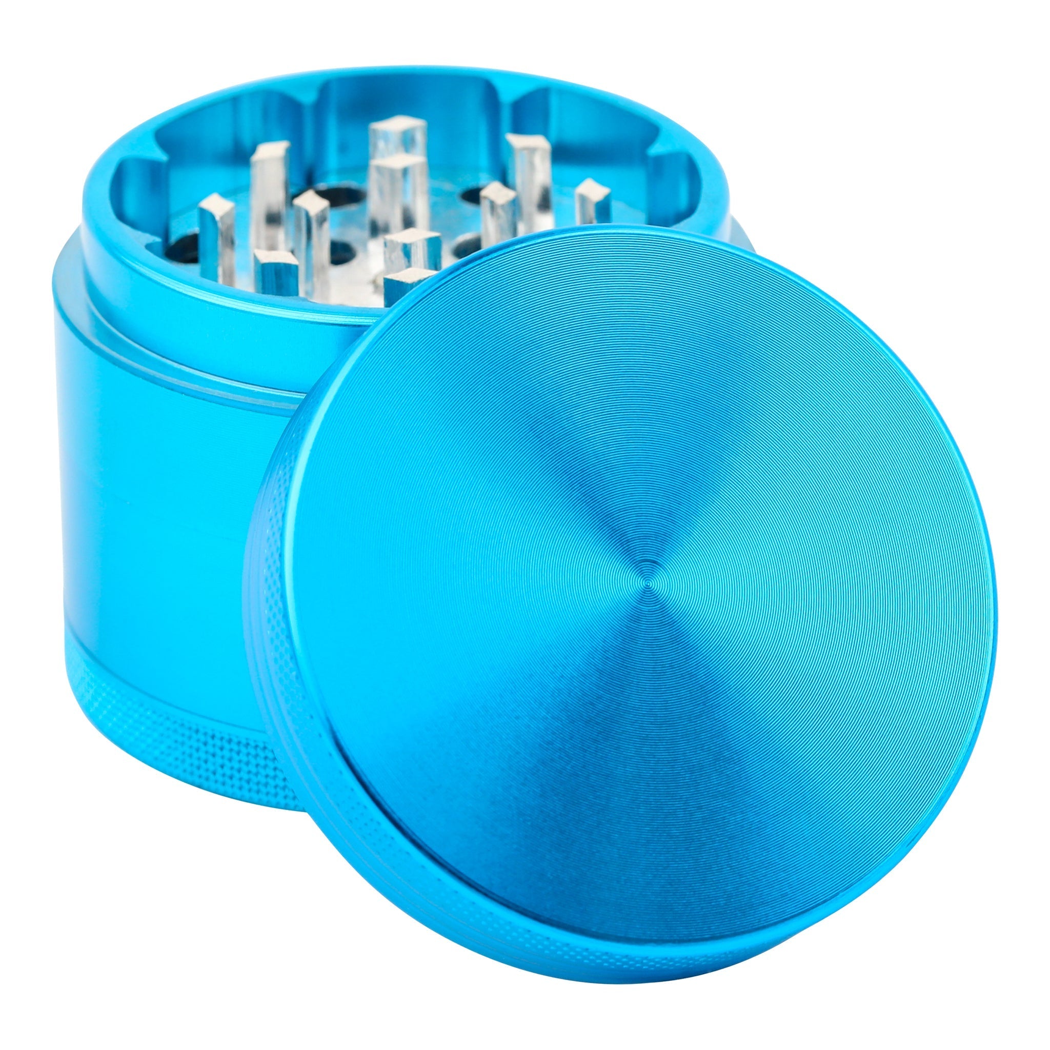 Shiny 4 Piece Grinder - 53mm - Everything 420