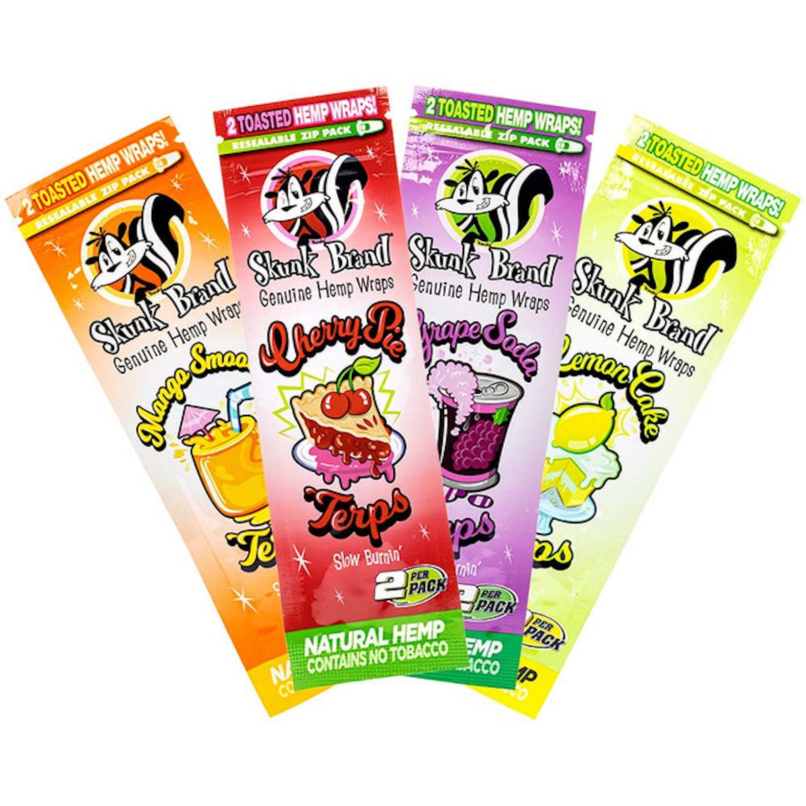 Skunk Terp Infused Wraps - 2 Pack - Everything 420