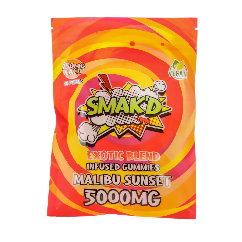 Smakd Exotic Blend Gummies - 5000mg - Everything 420