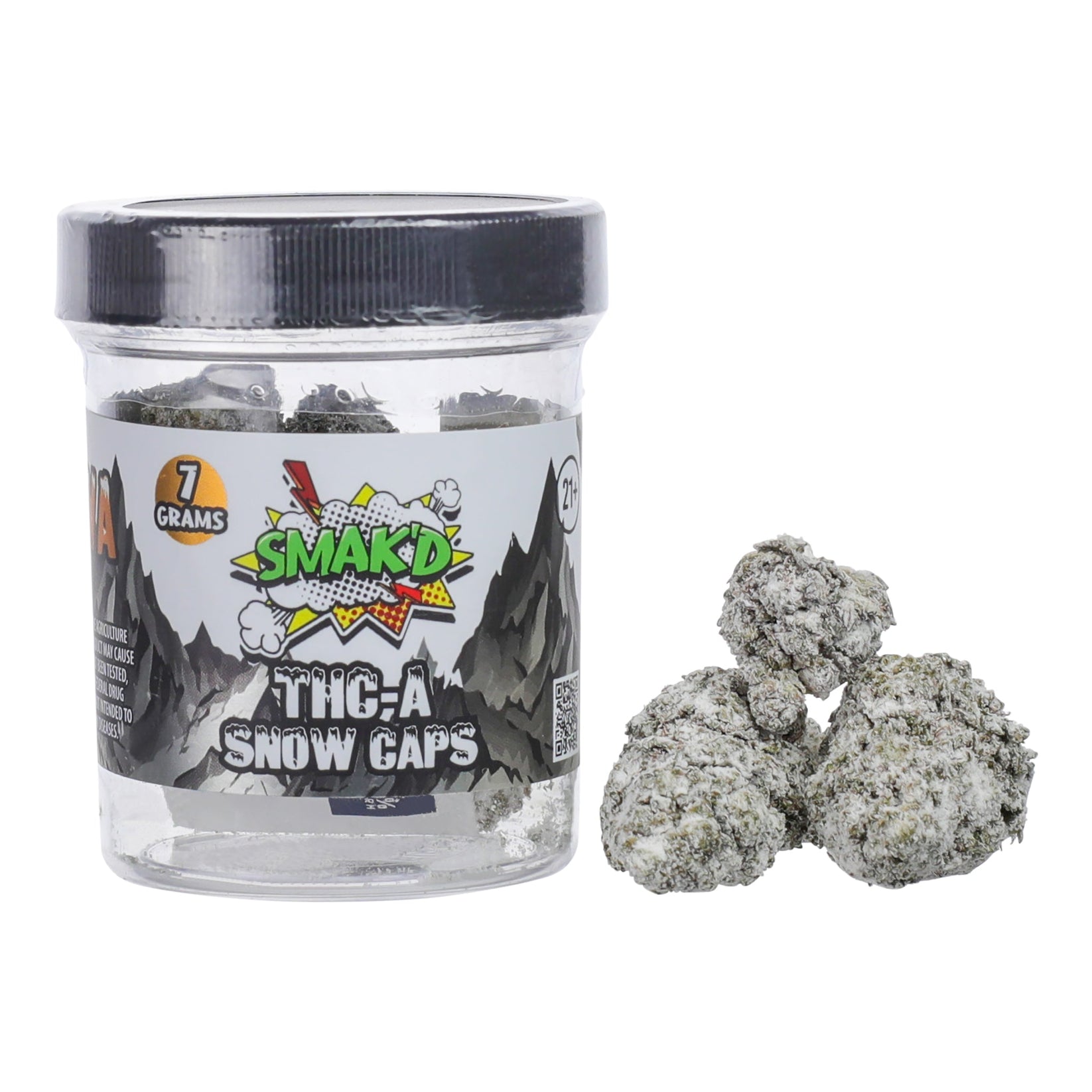 Smakd Snow Caps Sativa THC-A Flower- 7g - Everything 420