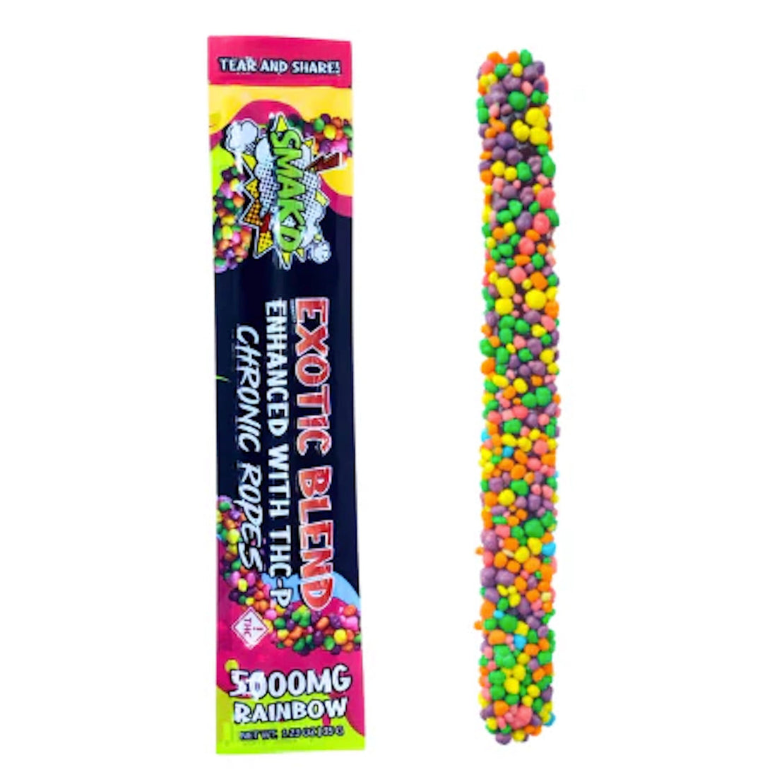 Smakd TKO Exotic Blend Candy Rope - 5000mg - Everything 420