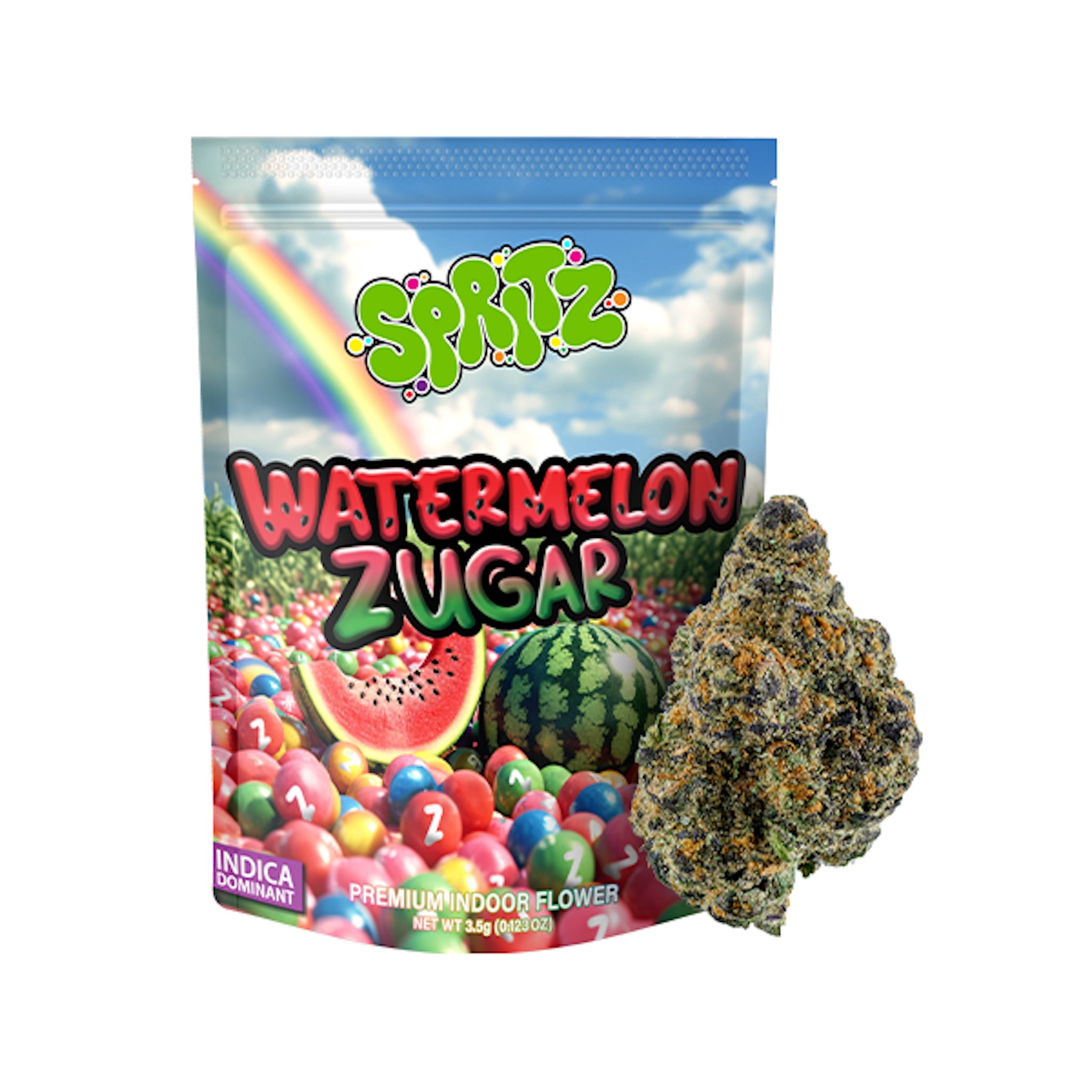 Spritz Premium Indoor Watermelon Zugar THC-A Flower - 3.5g - Everything 420