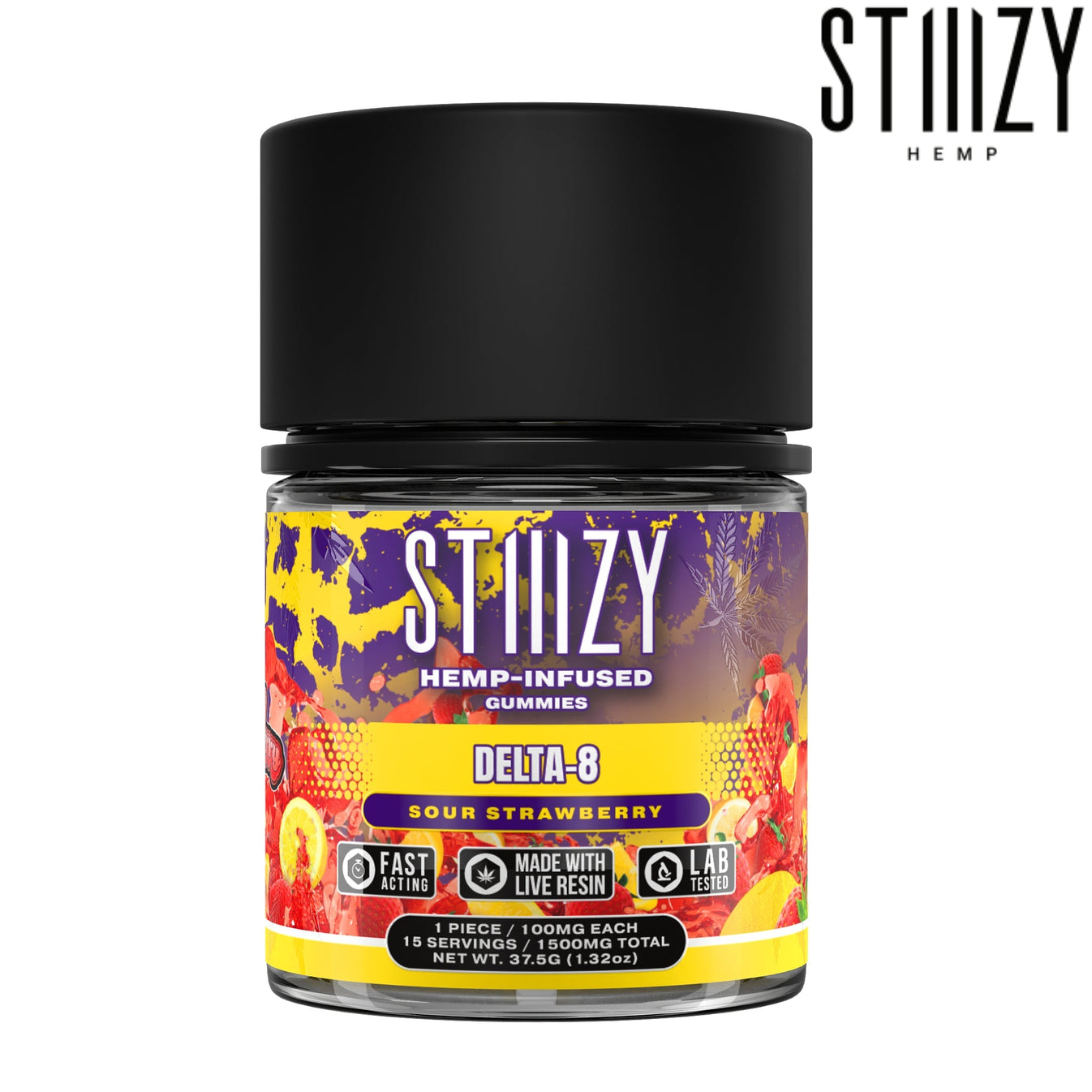 Stiiizy Delta 8 Gummies - 1500mg - Everything 420