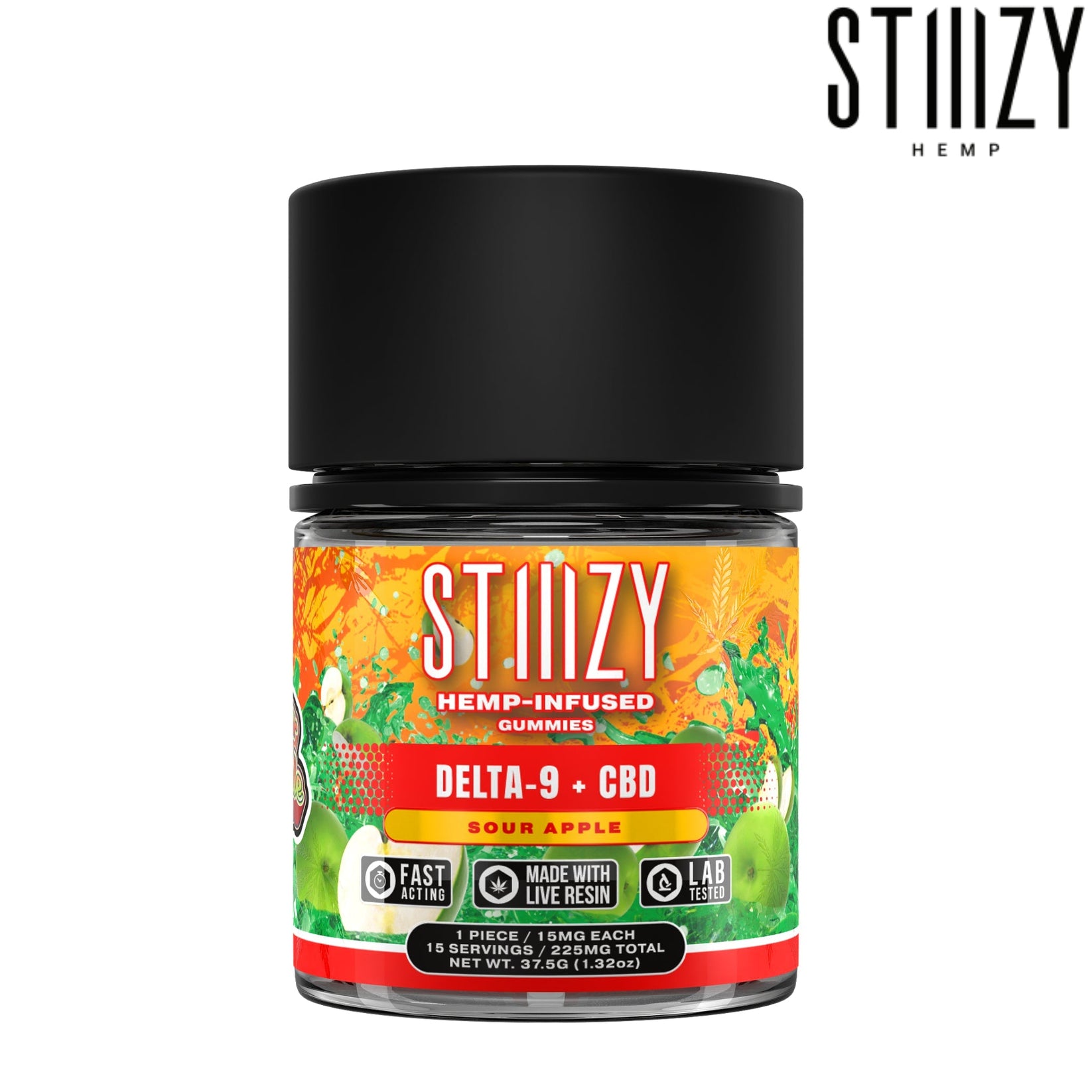 Stiiizy Delta 9 Gummies - 225mg - Everything 420