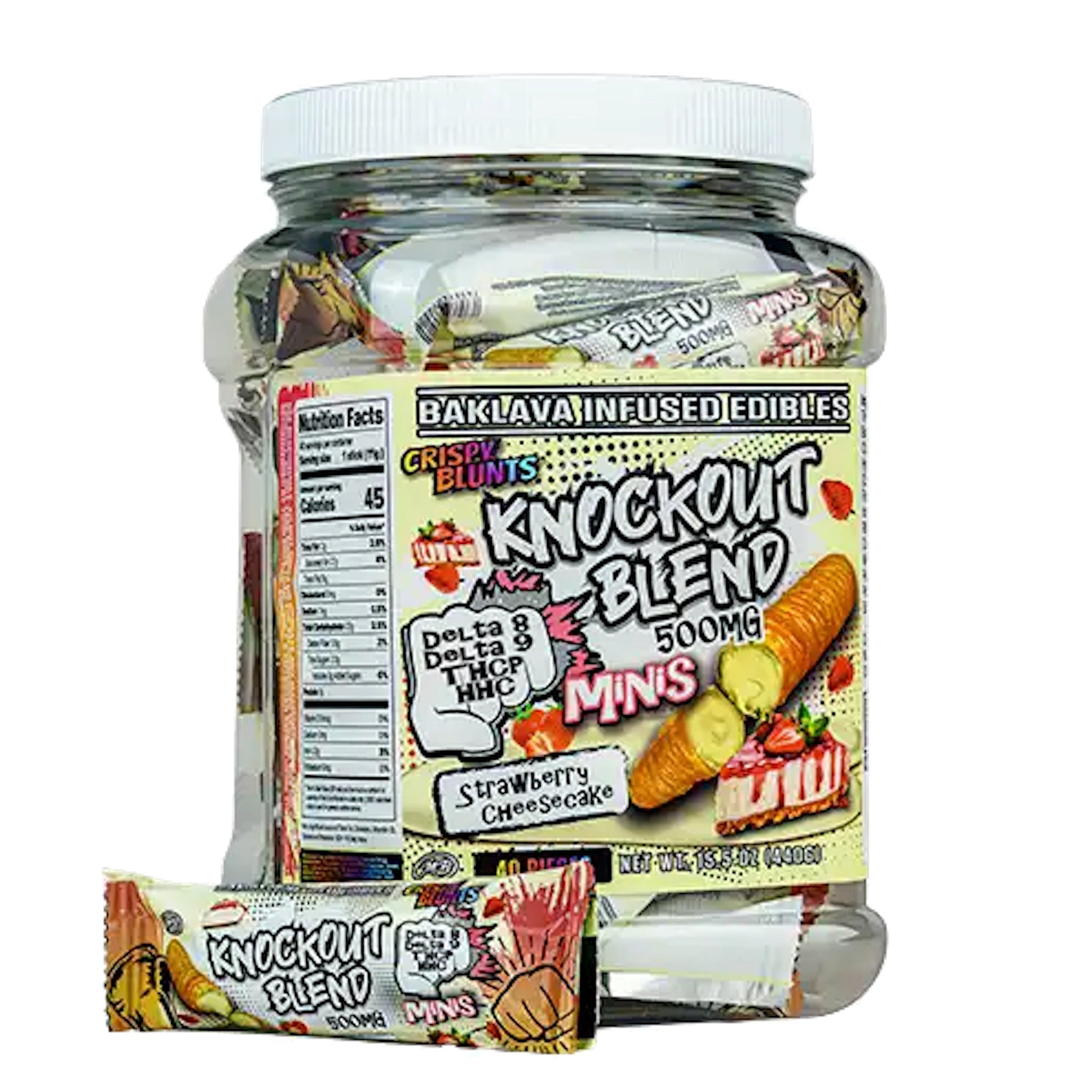 STNR Knock Out Blend Crispy Blunts - 500mg - Everything 420