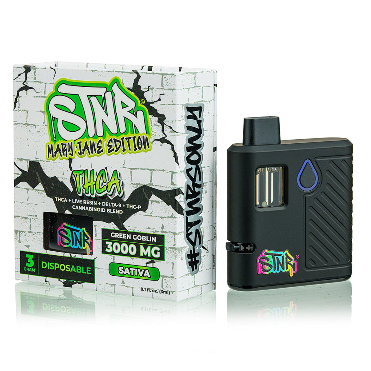 STNR THC-A Vaporizer - 3000mg - Everything 420