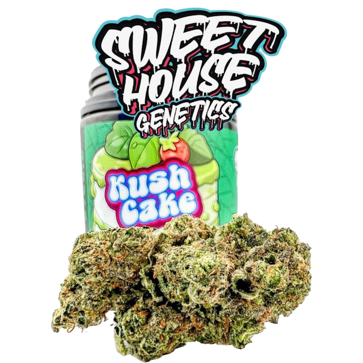 Sweet House Genetics Premium Kush Cake THC-A Flower - 3.5g - Everything 420
