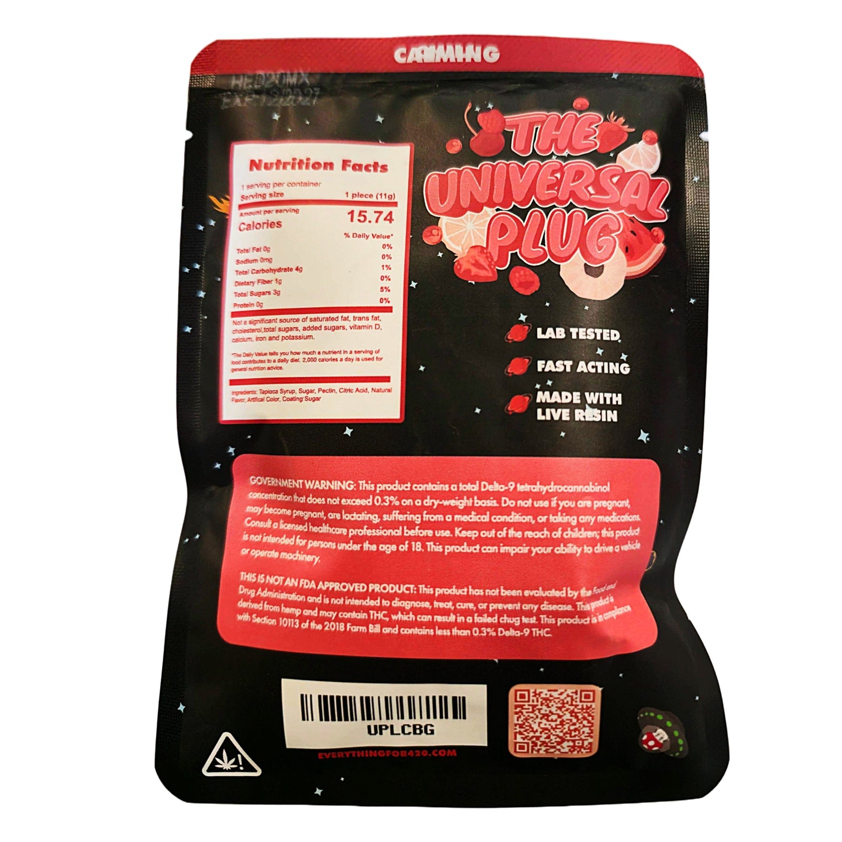 The Universal Plug THC + CBN + CBD Gummies - 20mg - Everything 420
