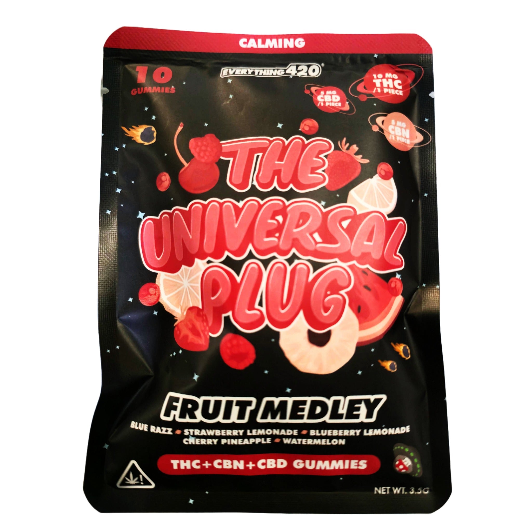 The Universal Plug THC + CBN + CBD Gummies - 20mg - Everything 420