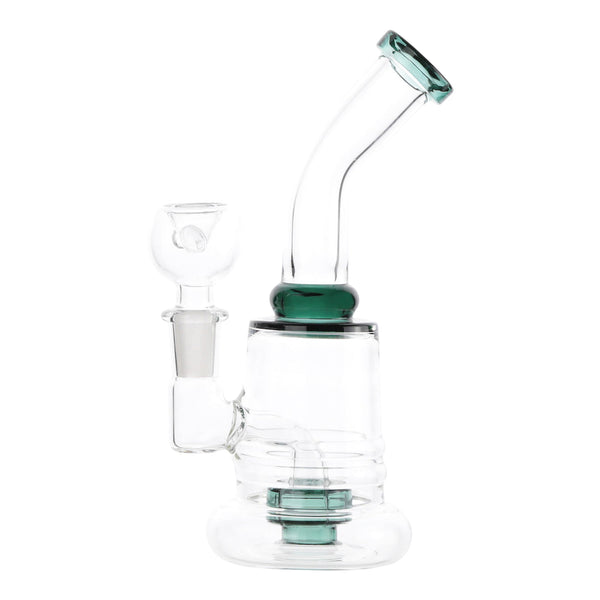 Tilted Disc Perc Bong - 7in - Everything 420