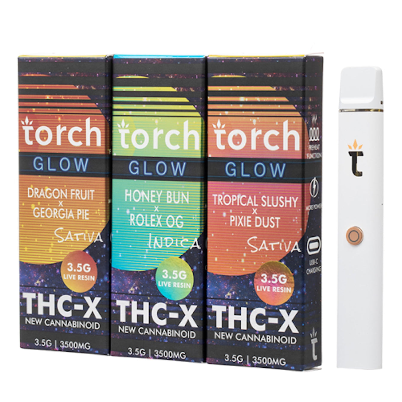 Torch Glow THC-X Vaporizer - 3500mg - Everything 420