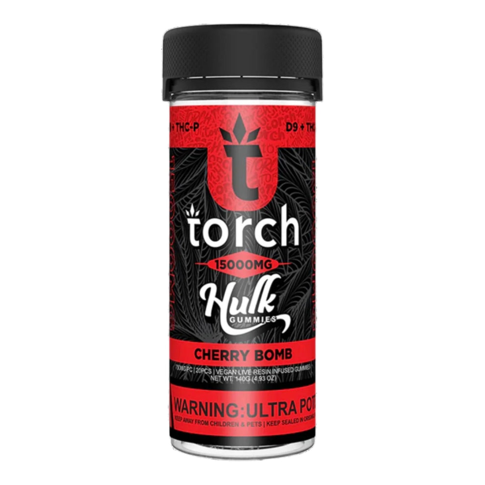 Torch Hulk Cherry Bomb Gummies - 15000mg - Everything 420