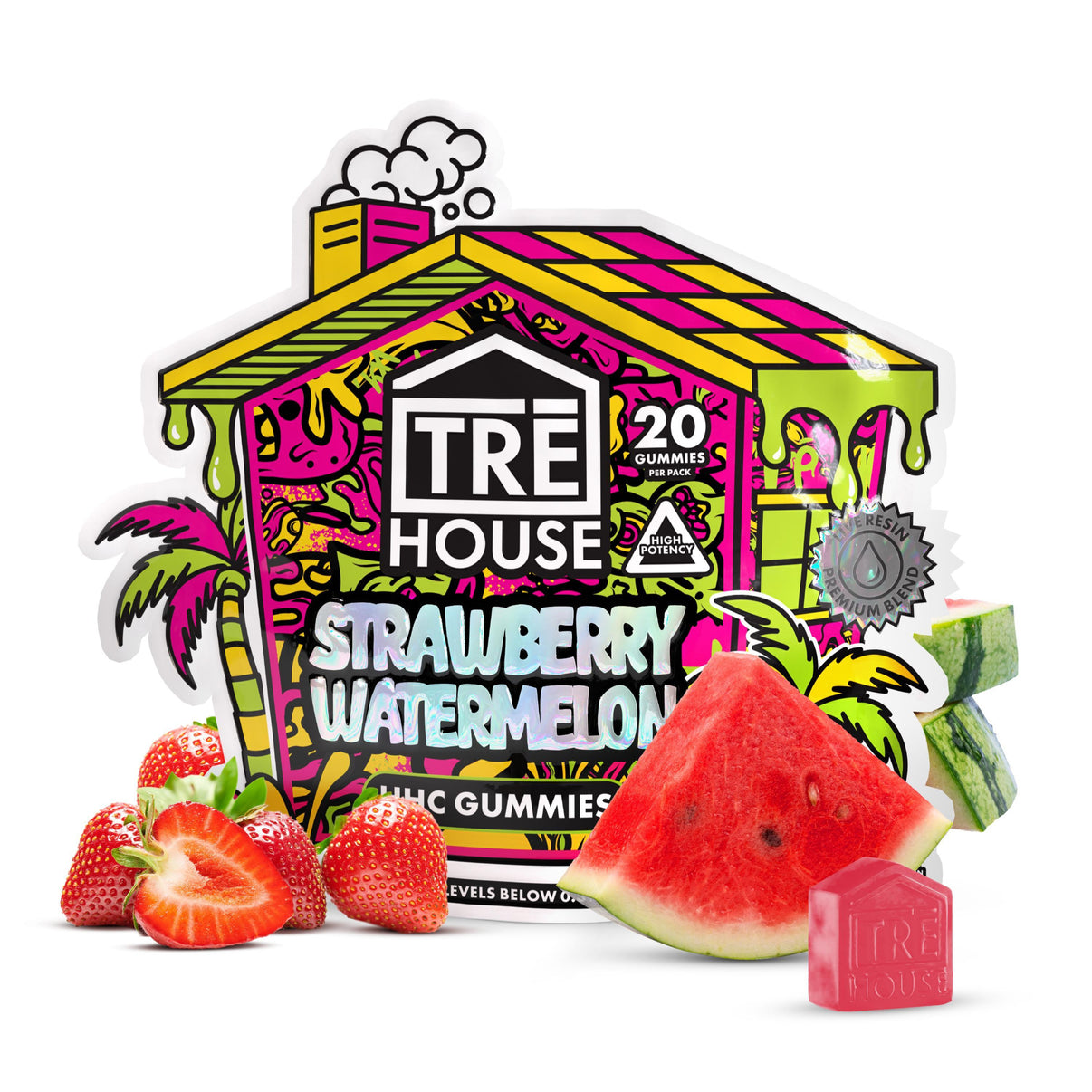 Tre House HHC Gummies - 500mg (20ct) - Everything 420