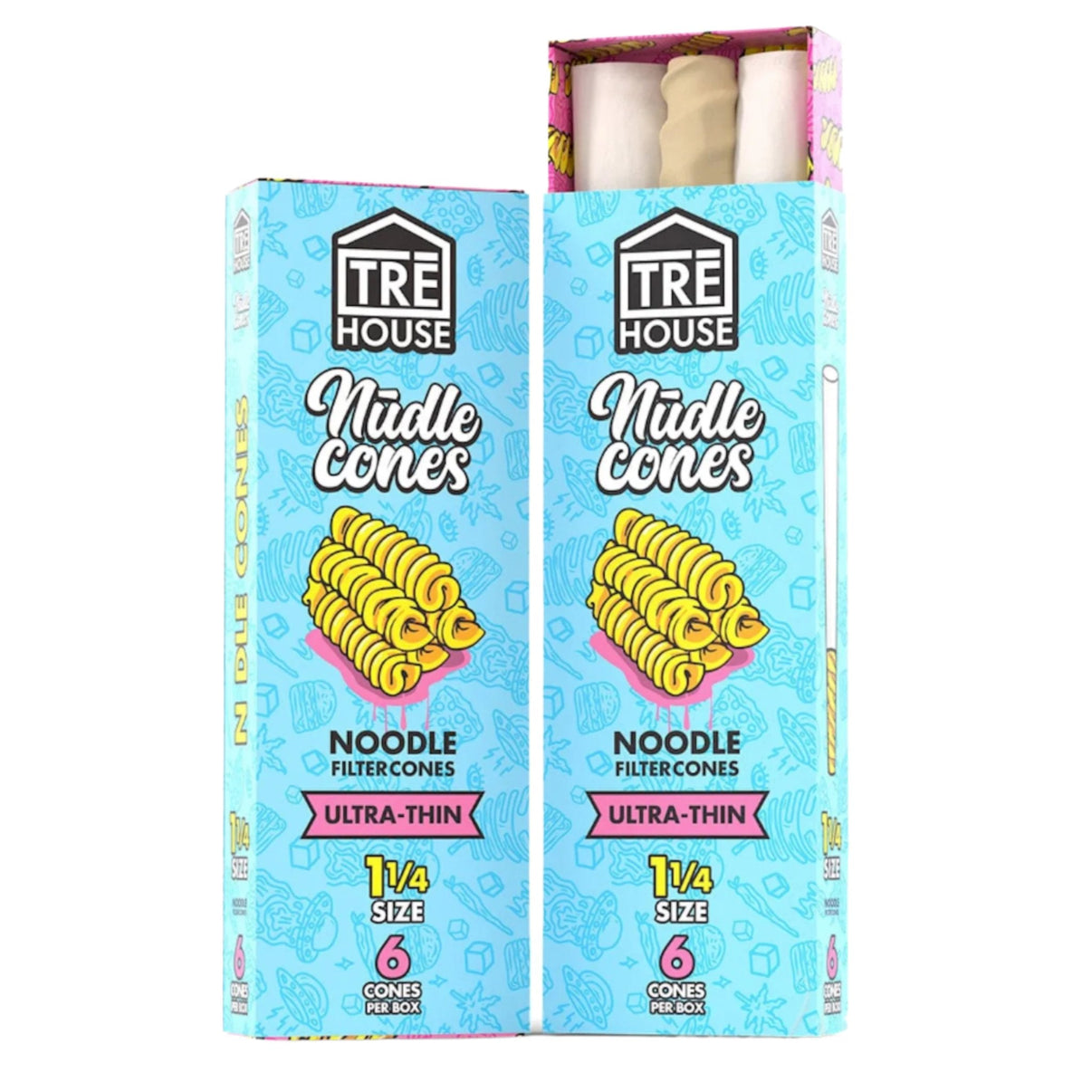 TreHouse Ultra Thin Nudle Cones - Everything 420