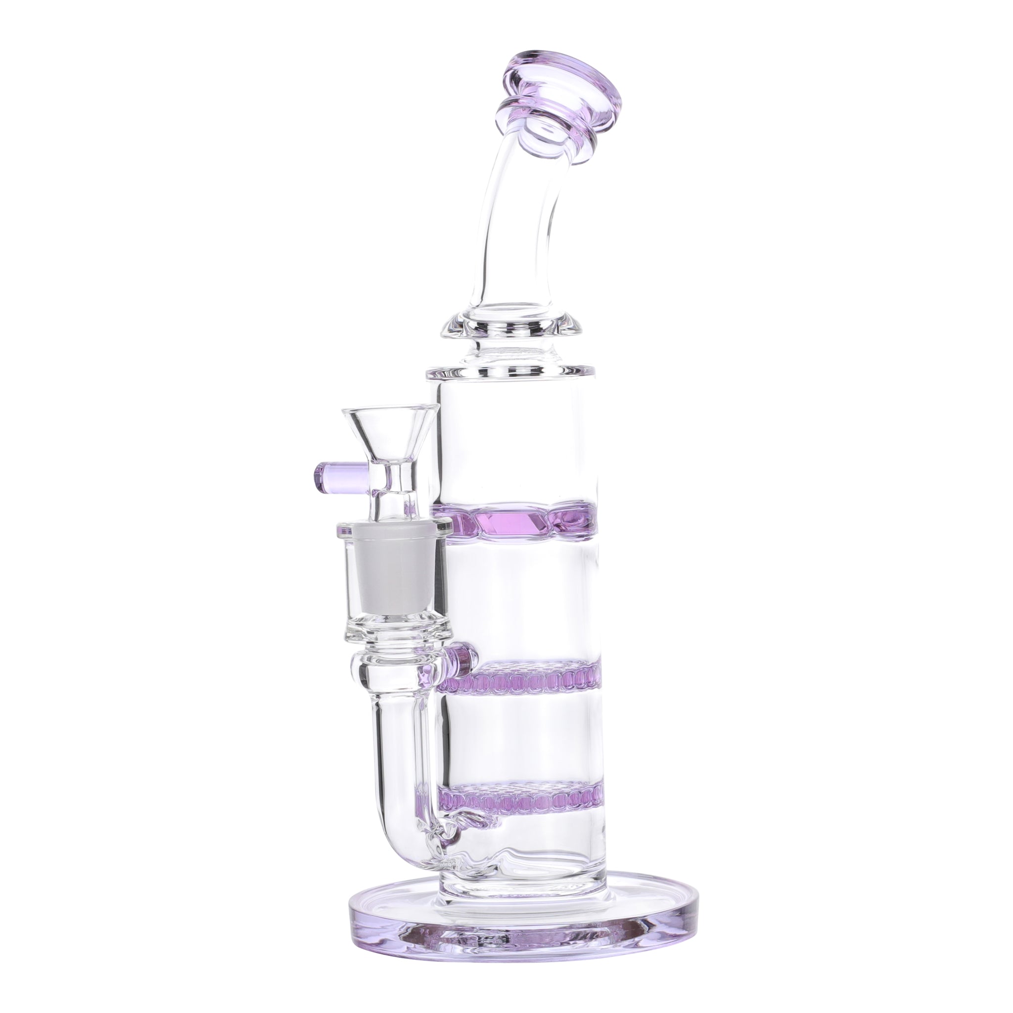 Triple Disc Jockey Bong - 8in - Everything 420