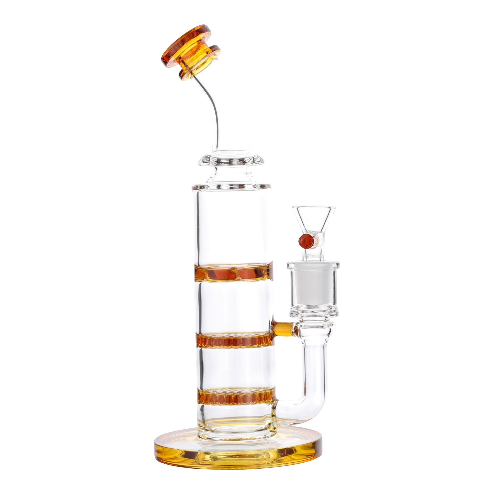 Triple Disc Jockey Bong - 8in - Everything 420