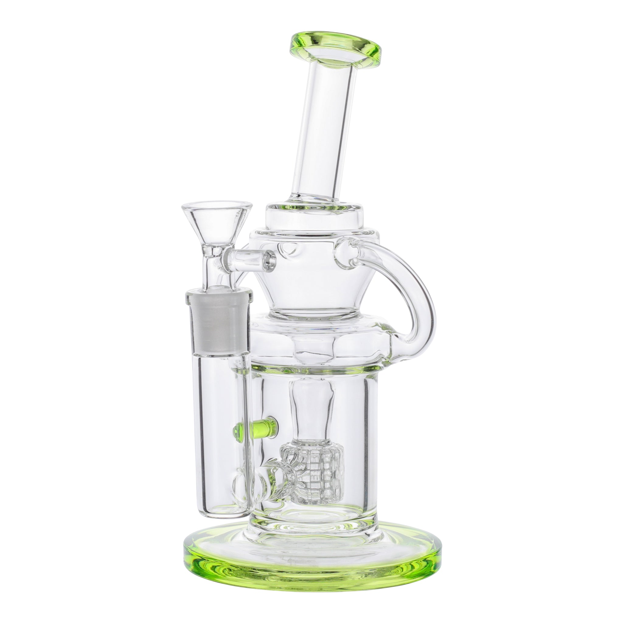 Tube Tied Matrix Perc Bong - 10in - Everything 420