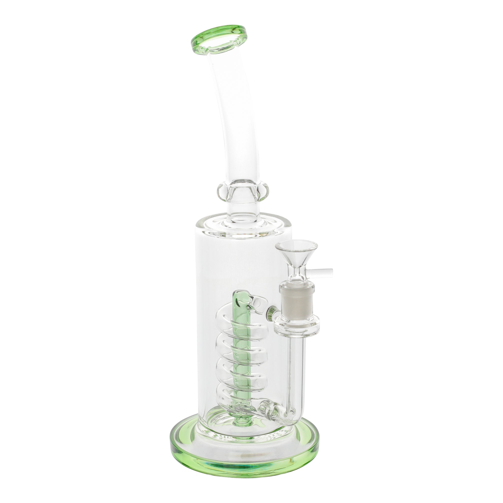 Twisting Helix Perc Bong - 12in - Everything 420