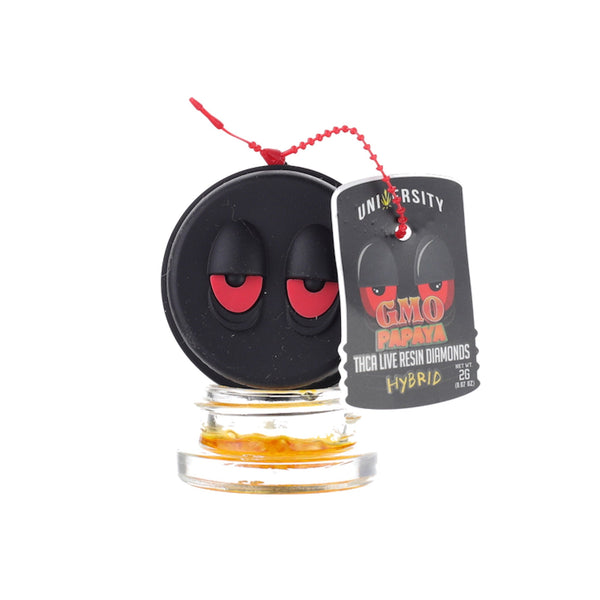 University THC-A Live Resin Diamond Dabs - 2g - Everything 420