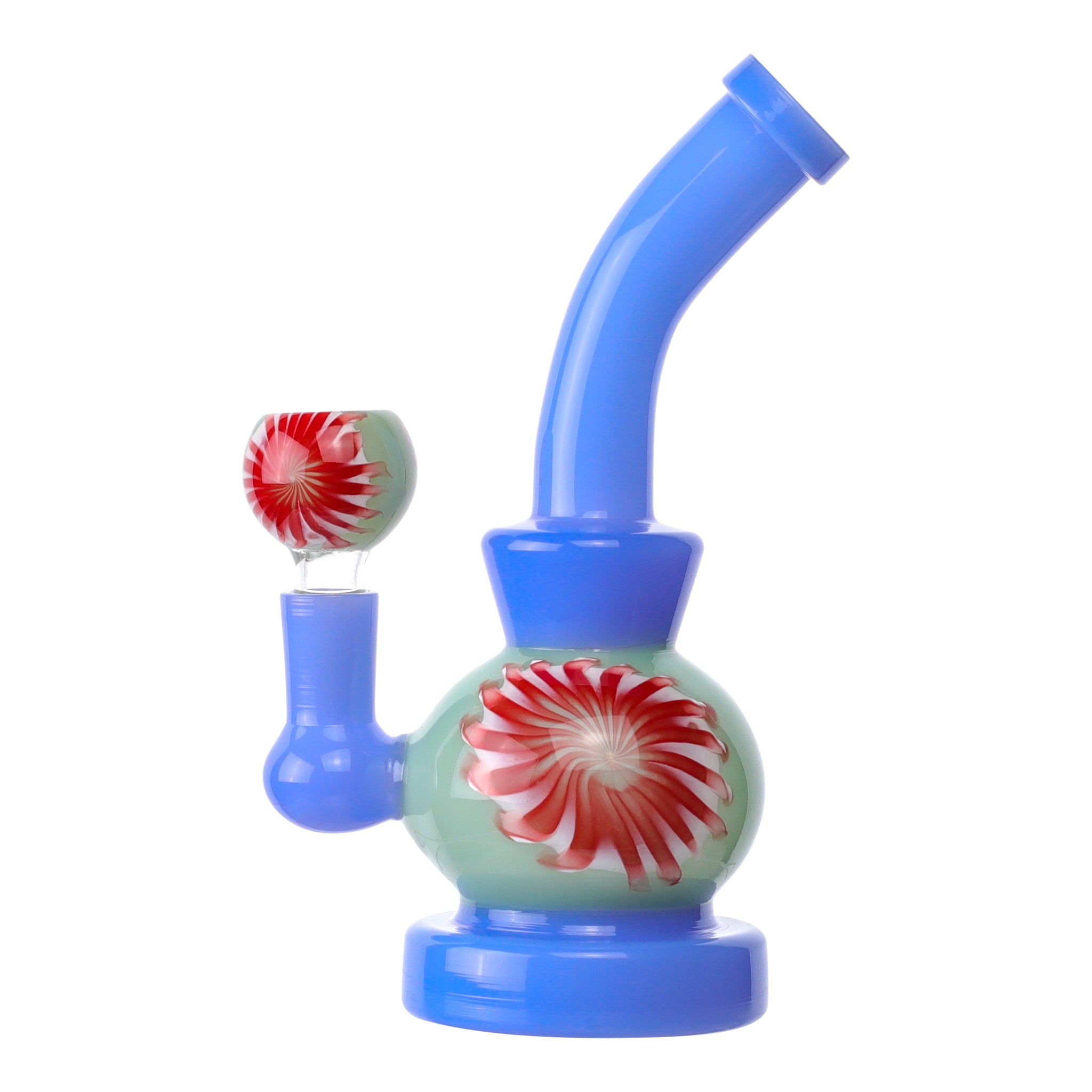 Wavy Watermelon Bong - 7in - Everything 420