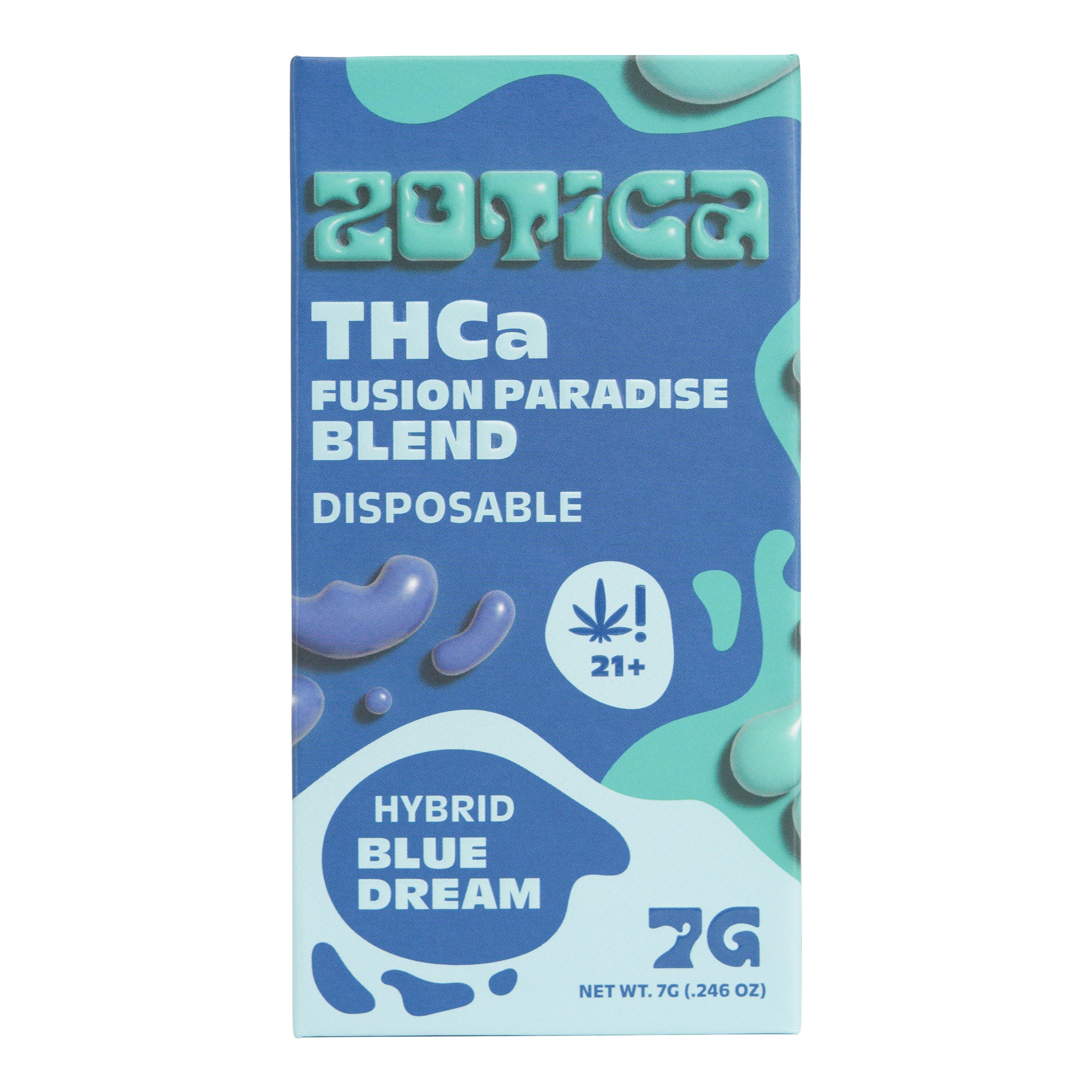 Zotica Big Cloud Blue Dream THC-A Vaporizer - 7000mg - Everything 420