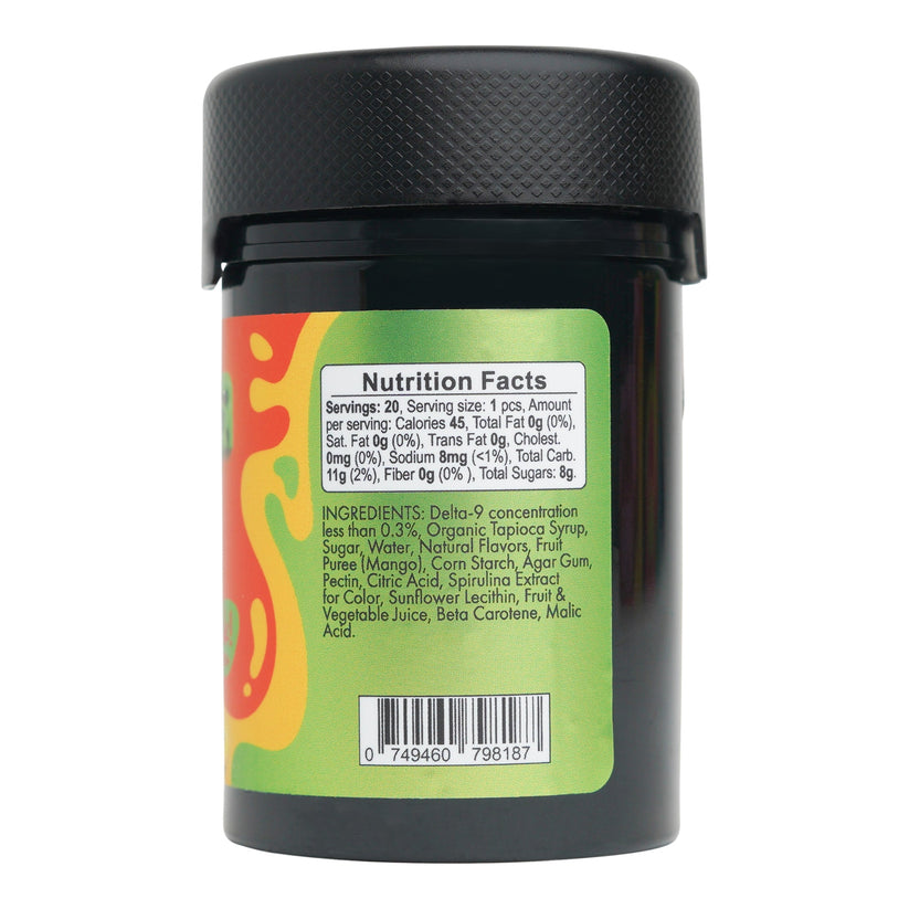Zotica Delta 9 Mango Gummies - 200mg - Everything 420