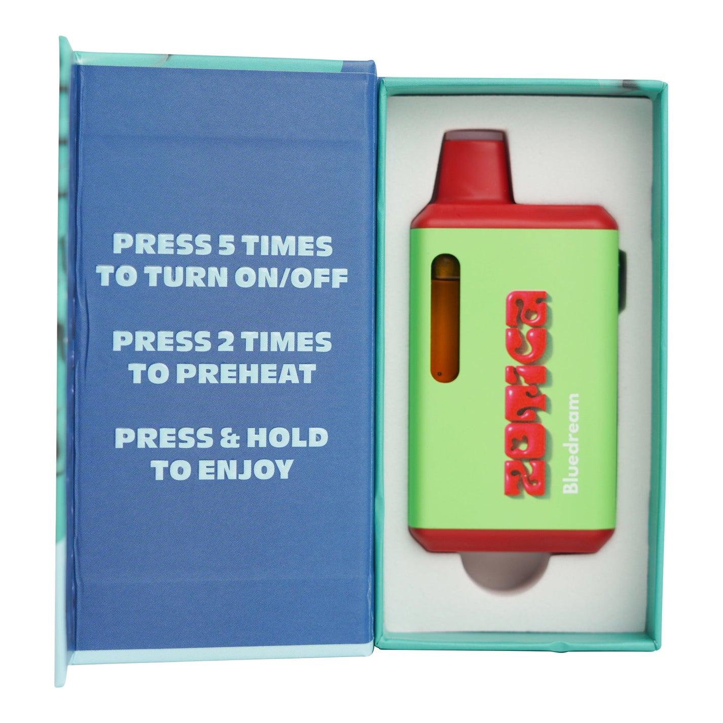 Zotica Green Hulk Blue Dream THC-A Vaporizer - 6000mg - Everything 420