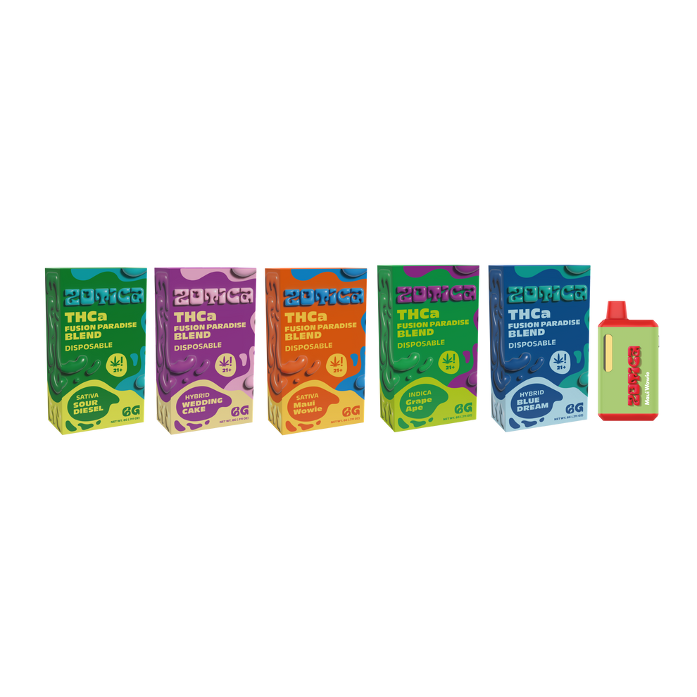 Zotica Green Hulk Wedding Cake THC-A Vaporizer - 6000mg - Everything 420