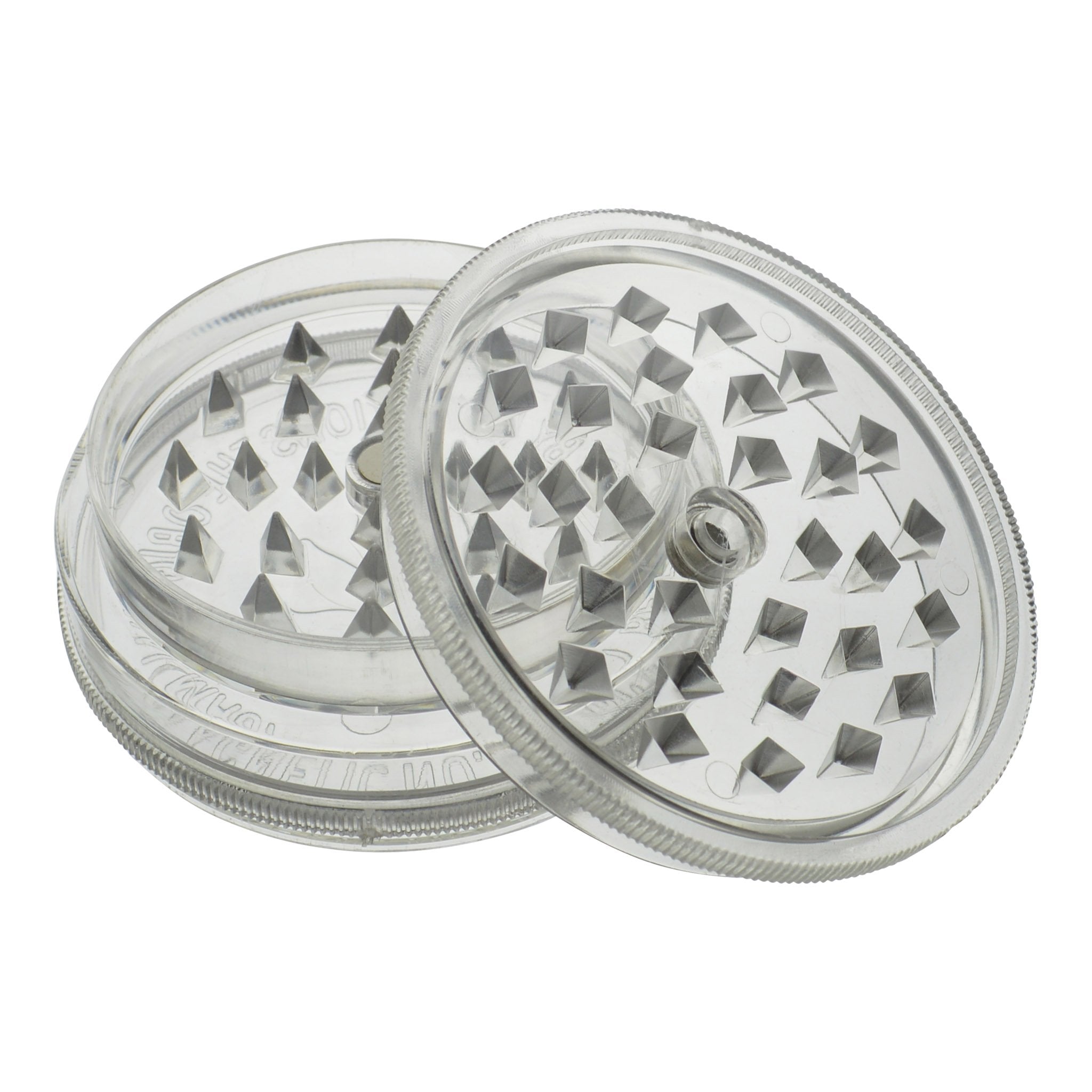 2 Piece Plastic Grinder - 60mm - Everything 420