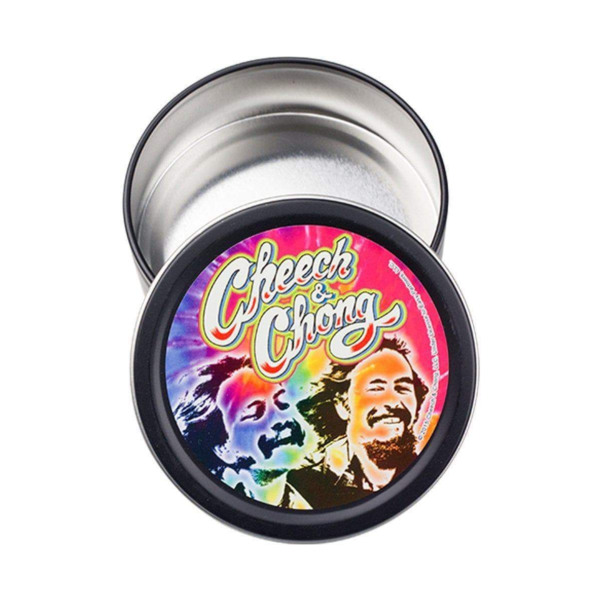 Cheech n Chong Round Stashbox - Everything 420