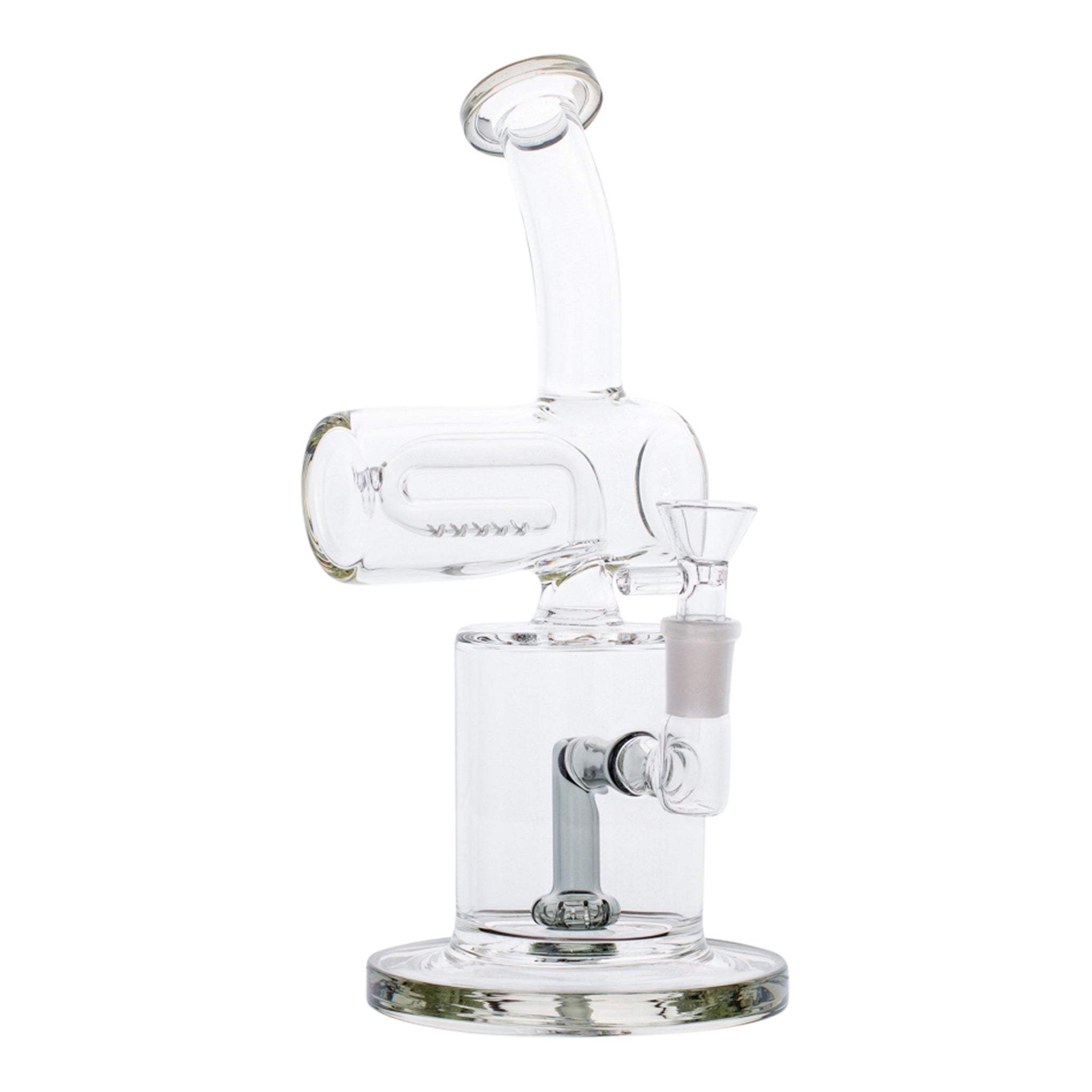 Colored Tip Inline Perc Bong - 10in - Everything 420