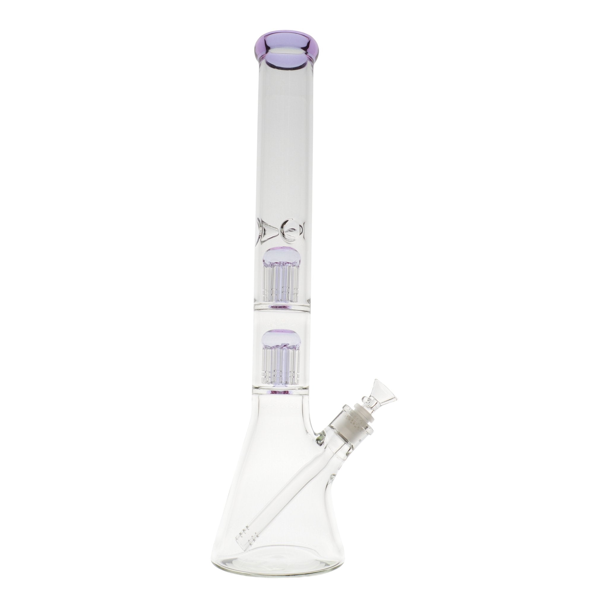 Double Colored Tree Perc Beaker - 18in - Everything 420