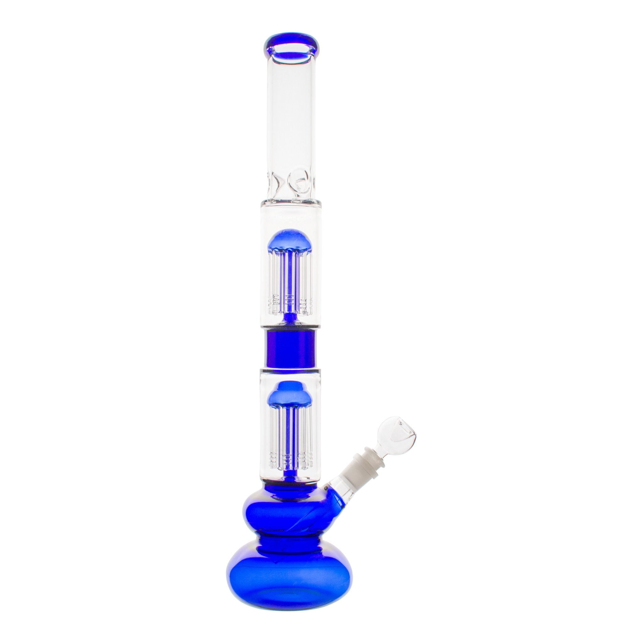 Double Jelly Fish Bong - 18in - Everything 420