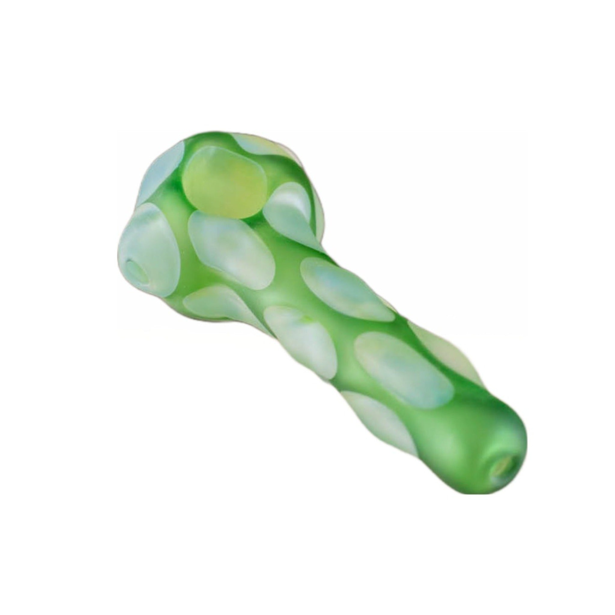 Frosted Bumpy Spoon Pipe - 4.5in - Everything 420