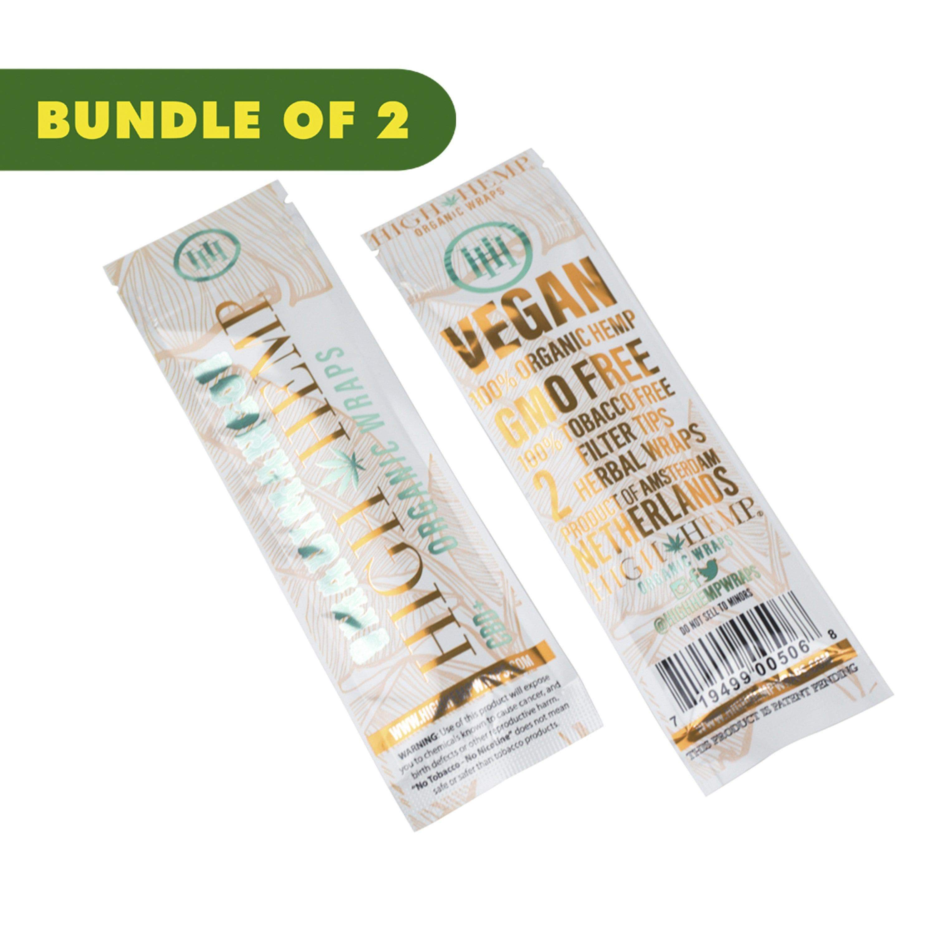 High Hemp Organic Wraps - 2 Pack - Everything 420