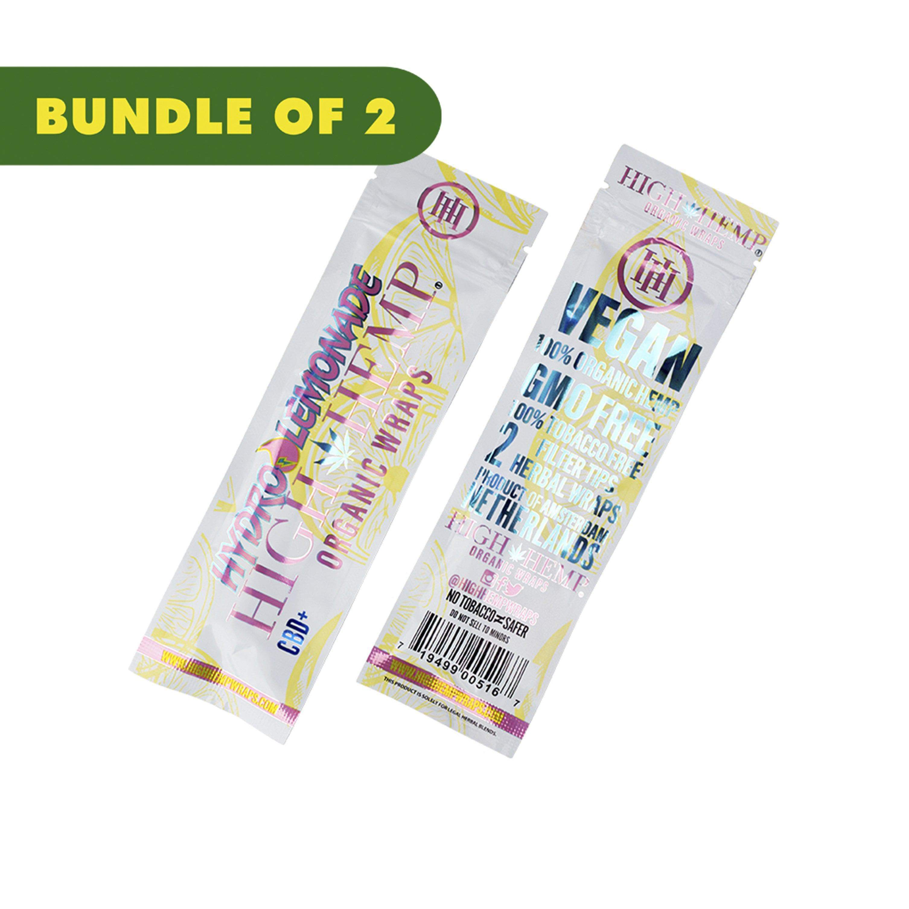 High Hemp Organic Wraps - 2 Pack - Everything 420