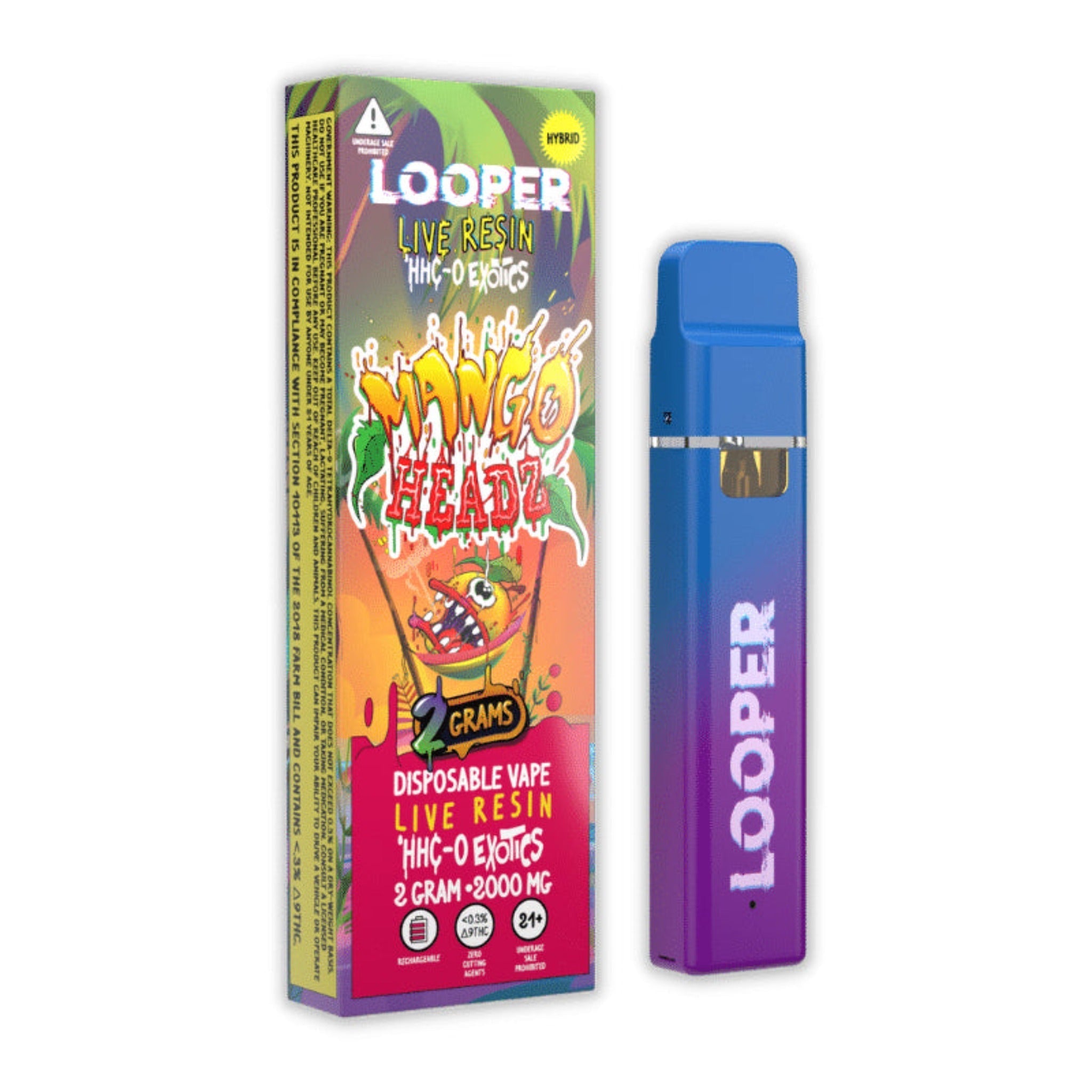 Looper HHC-O 510 Disposable Vape - Everything 420