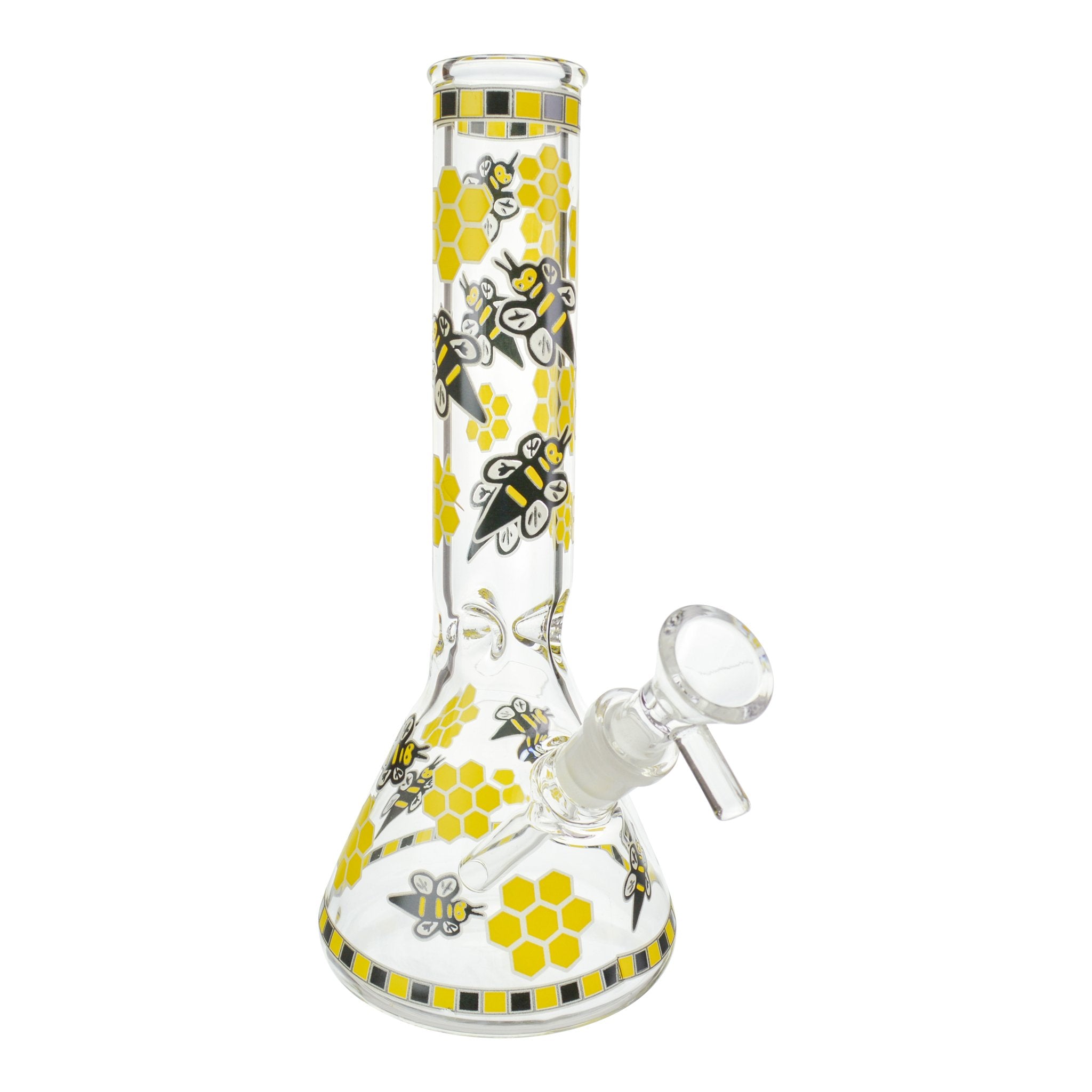 Mini Glowing Honey Bee Bong - 8in - Everything 420