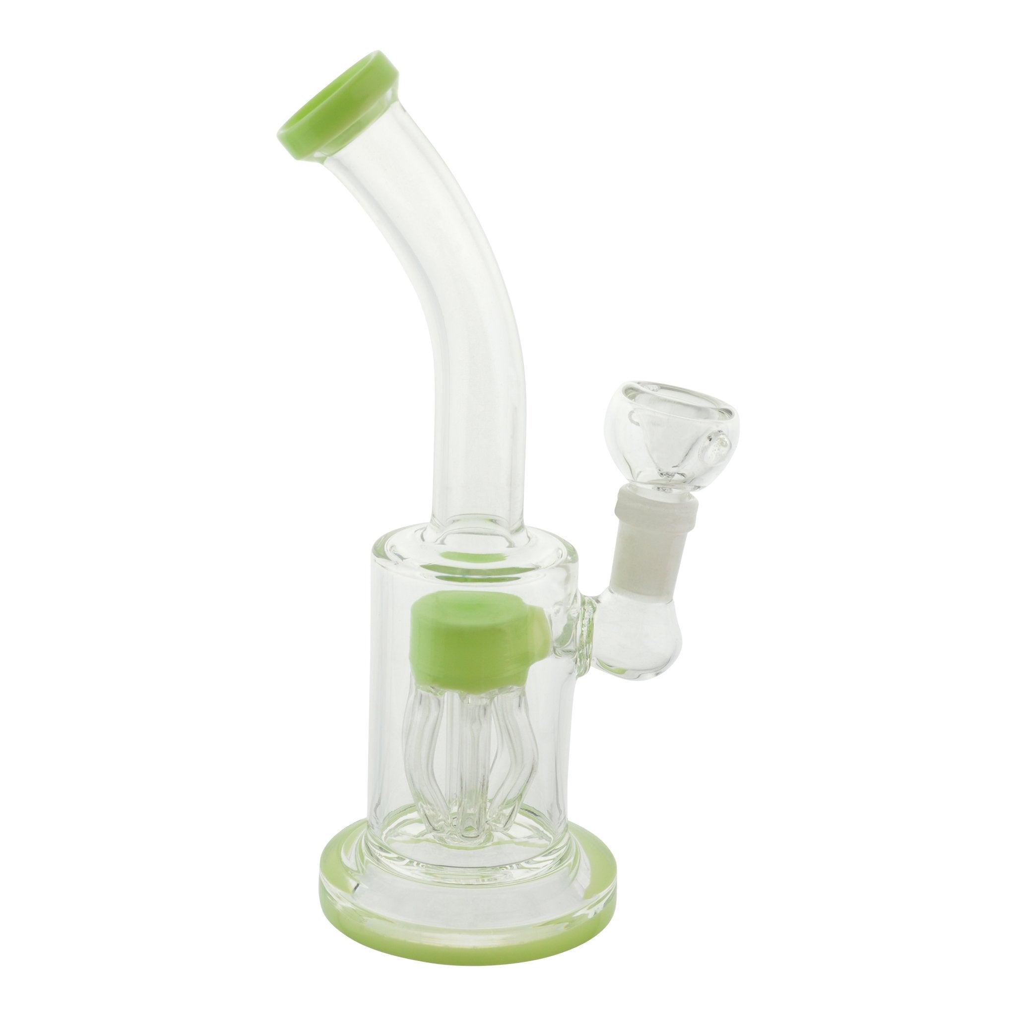 Mini Neon Jelly Bong - 8.5in - Everything 420