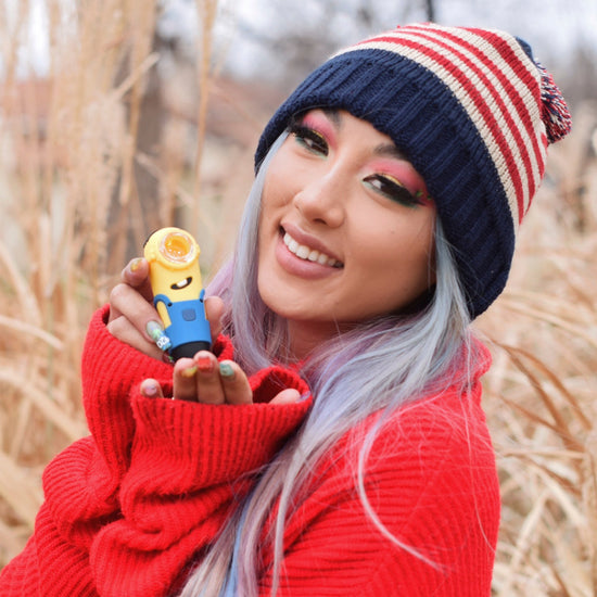 Minion Silicone Pipe - 4in - Everything 420